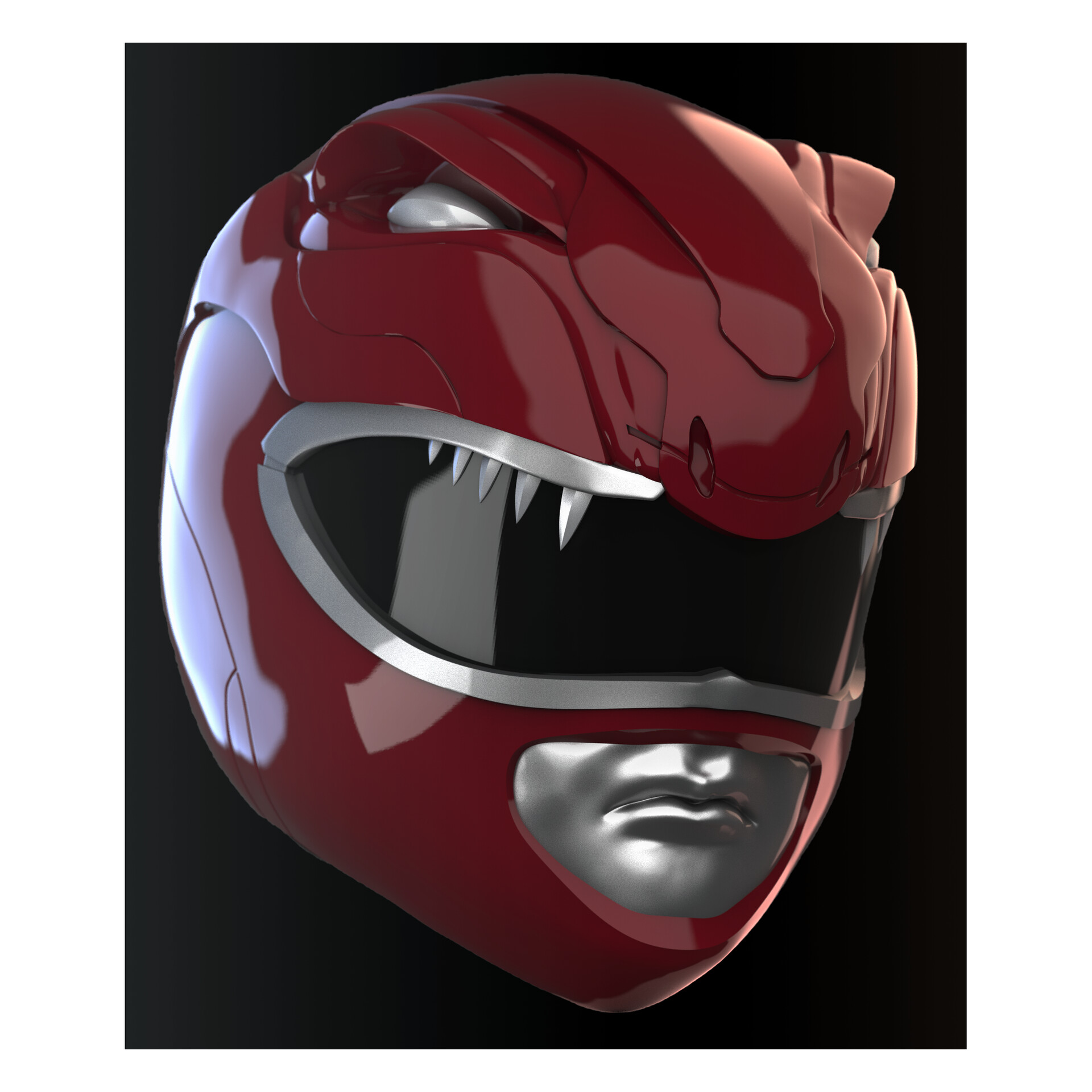 Mighty Morphin Power Rangers Red Ranger Helmet Power Rangers Legacy