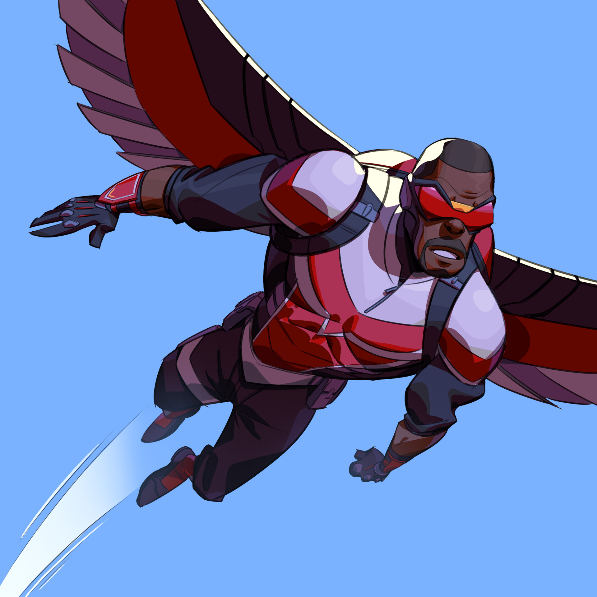 Falcon Avengers Assemble New Suit