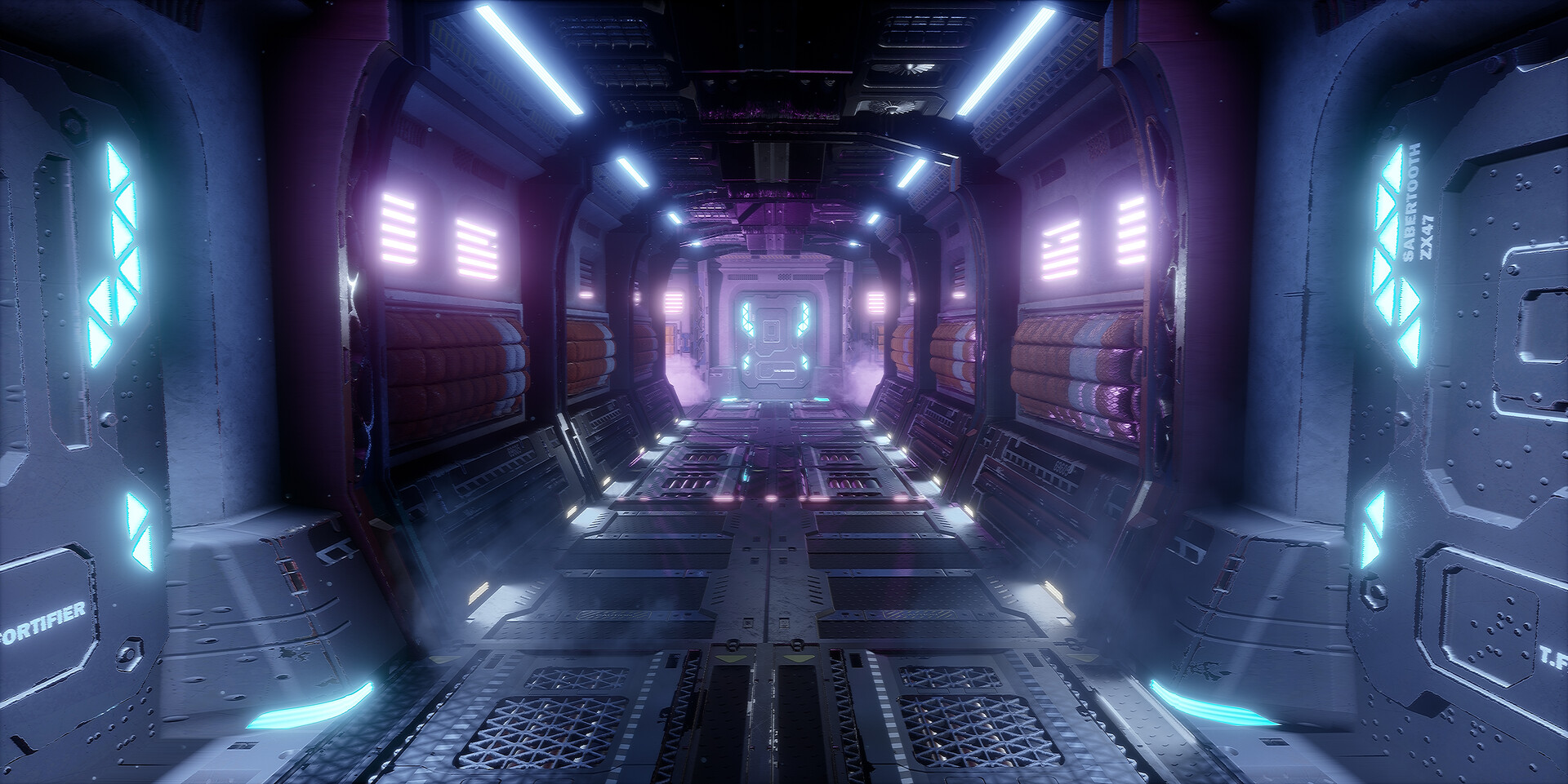 Nicole Beier - Sci-Fi Hallway