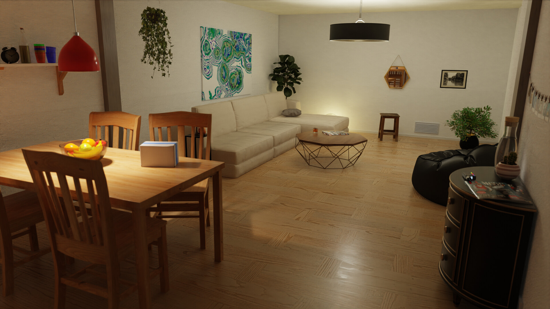 ArtStation - Living room