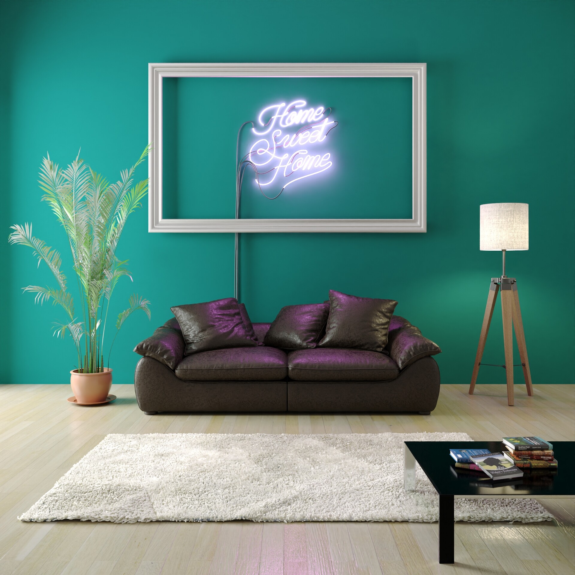 ArtStation - Indoor rendering Livingroom