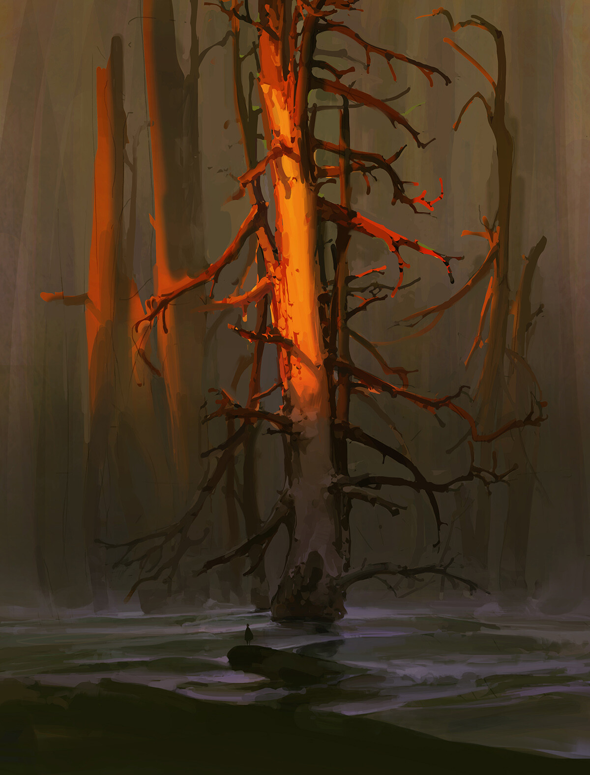 ArtStation - red trees