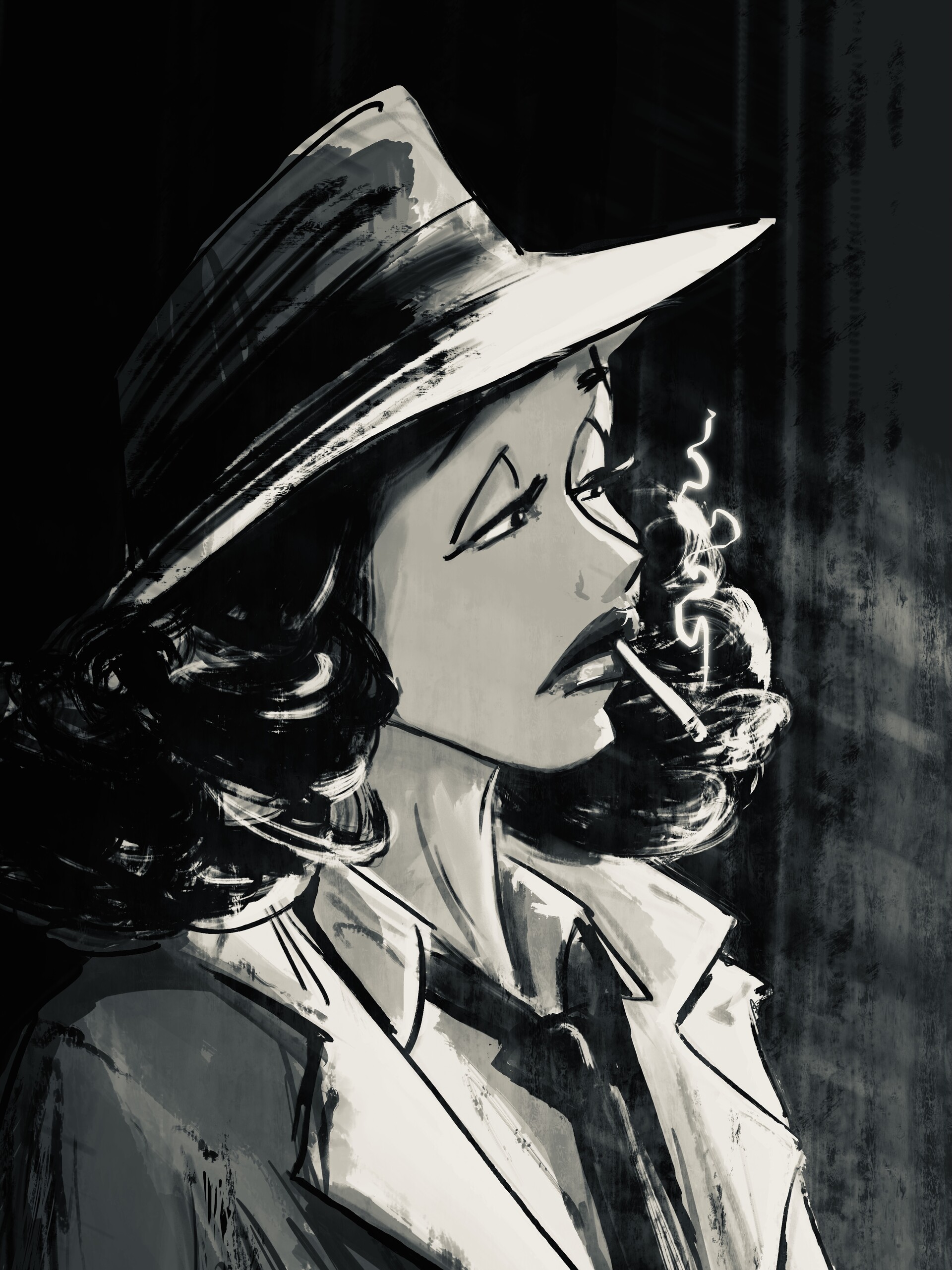 ArtStation - Day 56 / Private eye