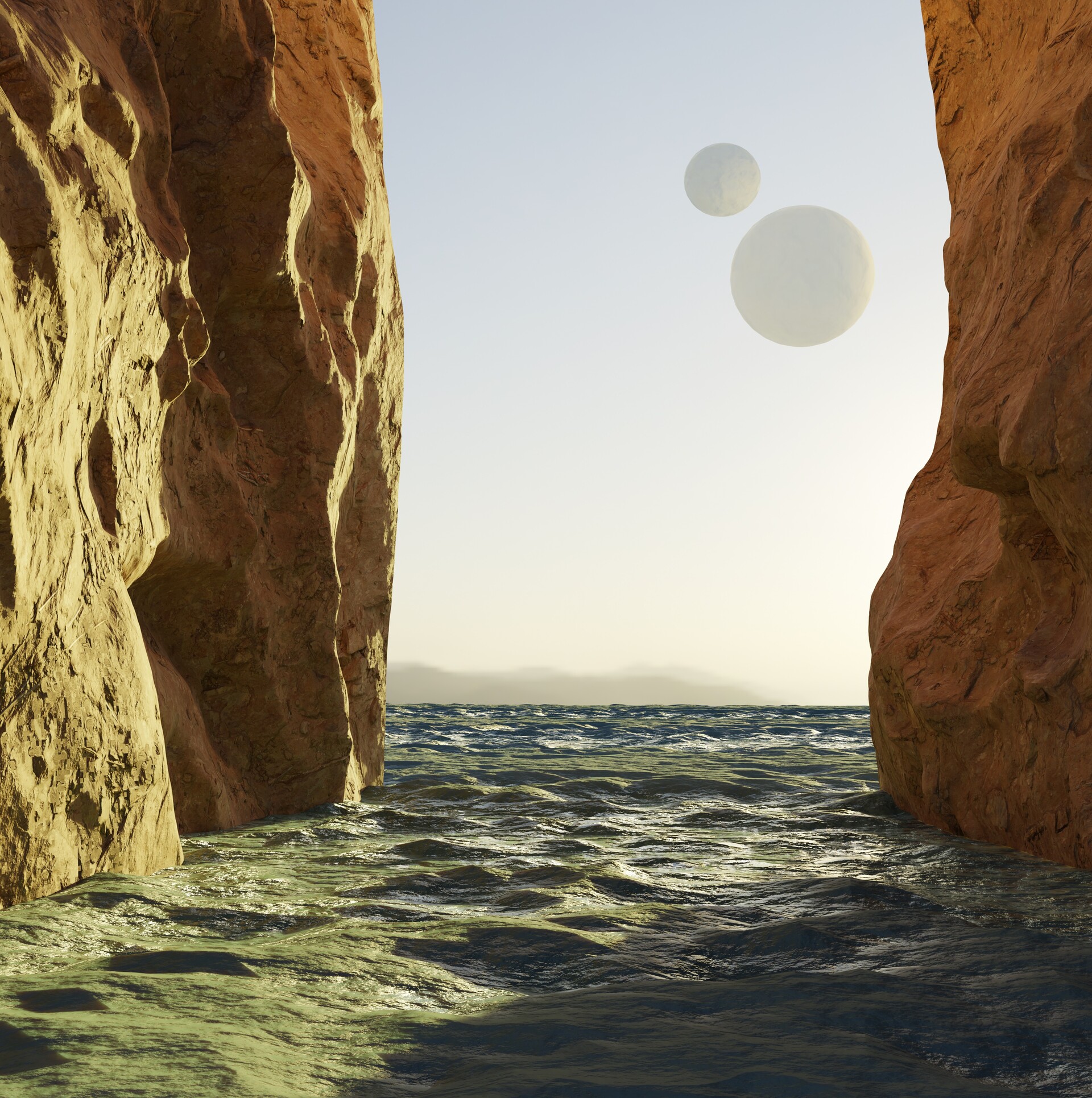 ArtStation - Alien sea