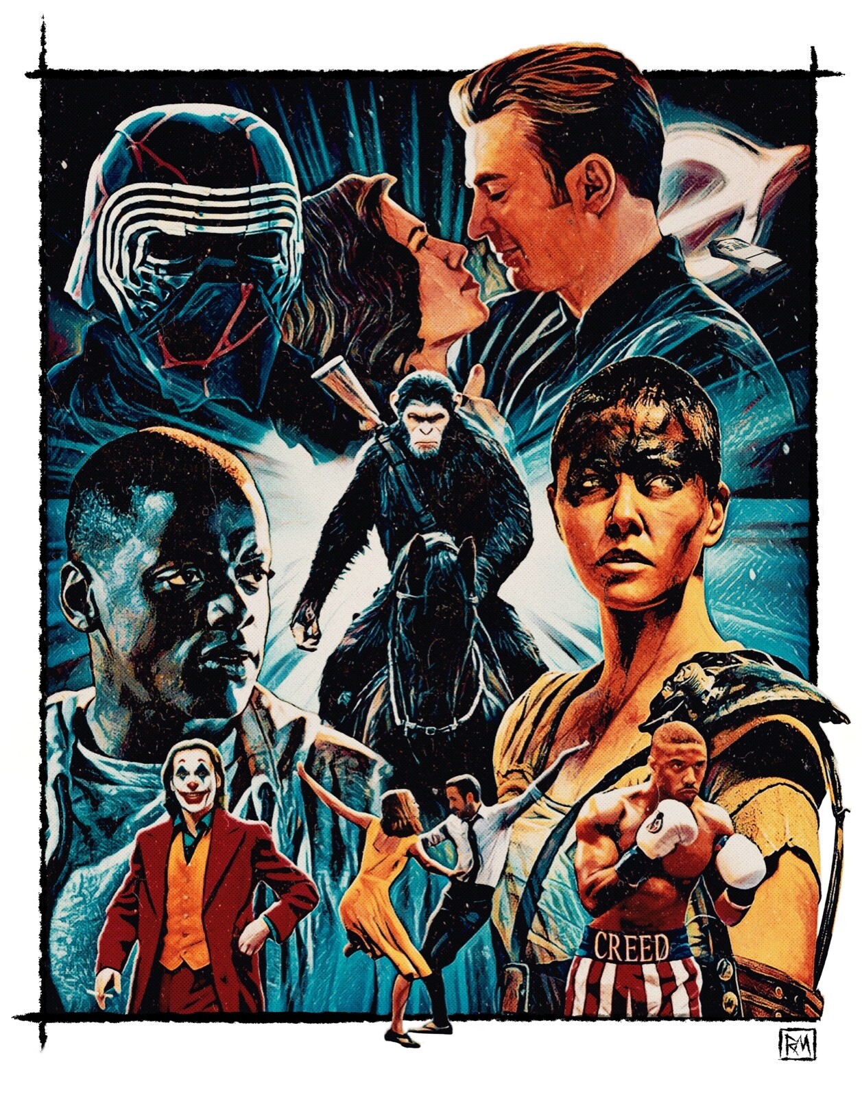 ArtStation - A Decade of Classic Films Poster (2010-2020)