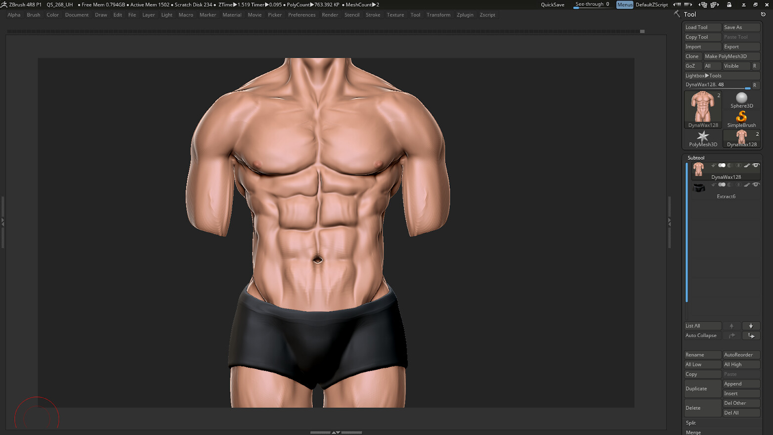 ArtStation - Anatomy study 1
