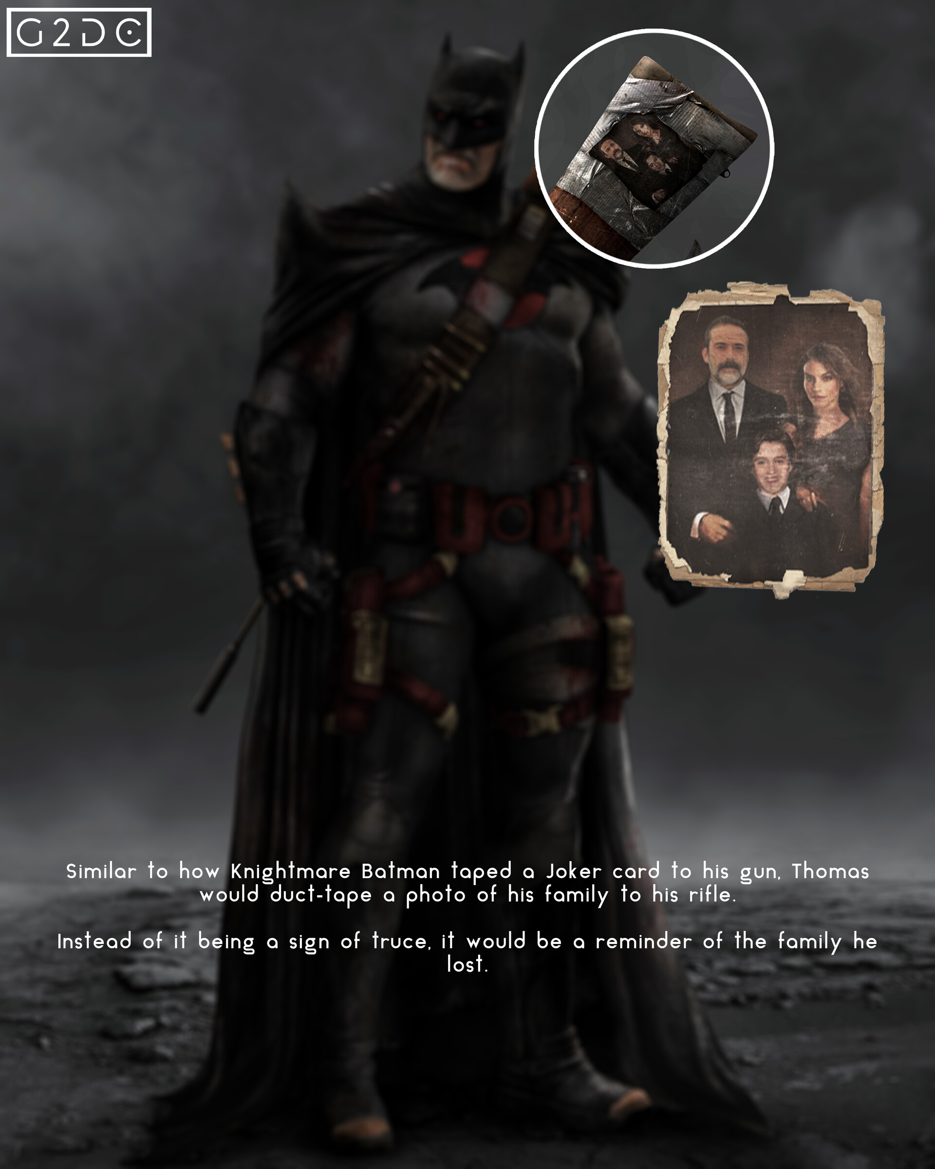 Kunal Chopra - DCEU Flashpoint Batman Concept Art