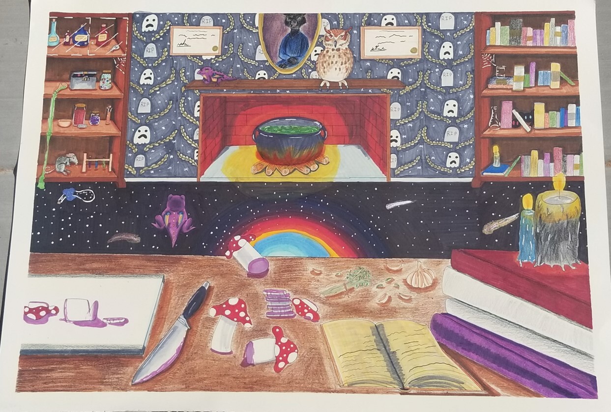 ArtStation - Witches Cabin