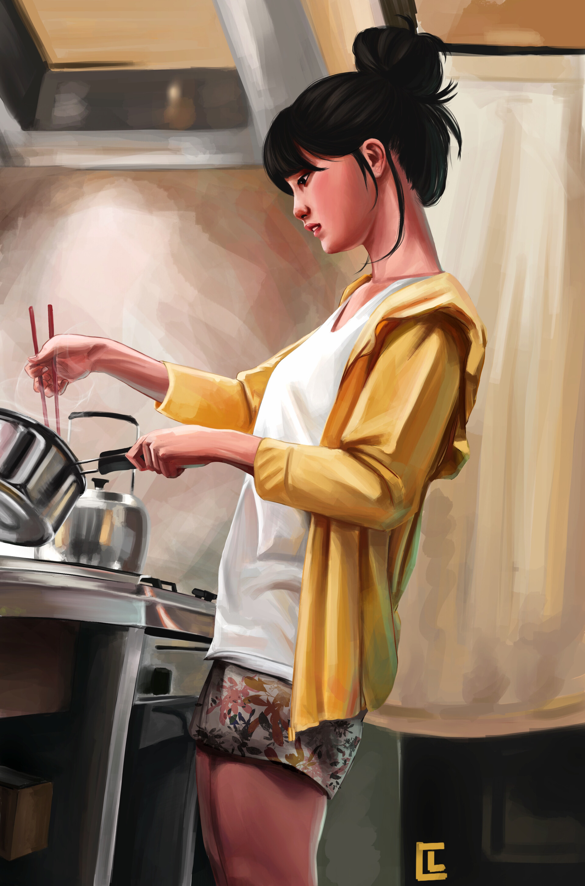 ArtStation - Colour study