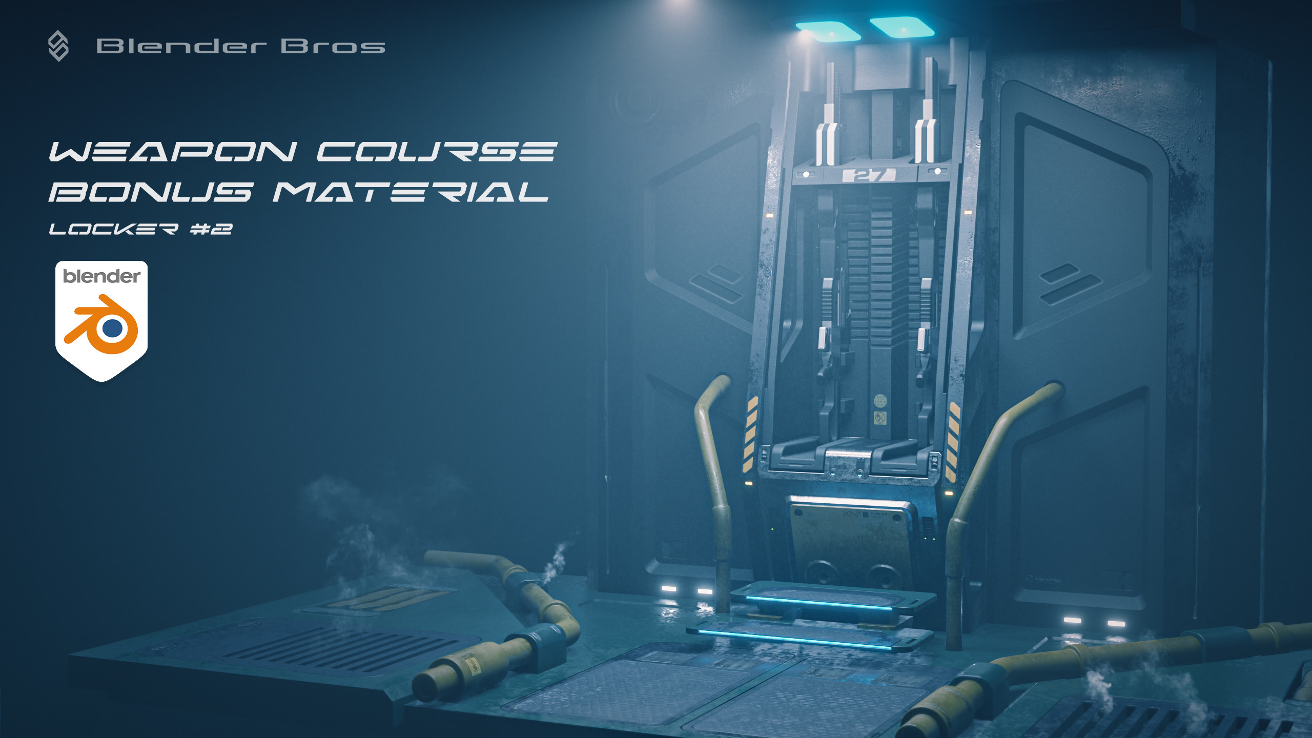 Blender Bros - SciFi Weapon Design in Blender - BlenderBros hard ...