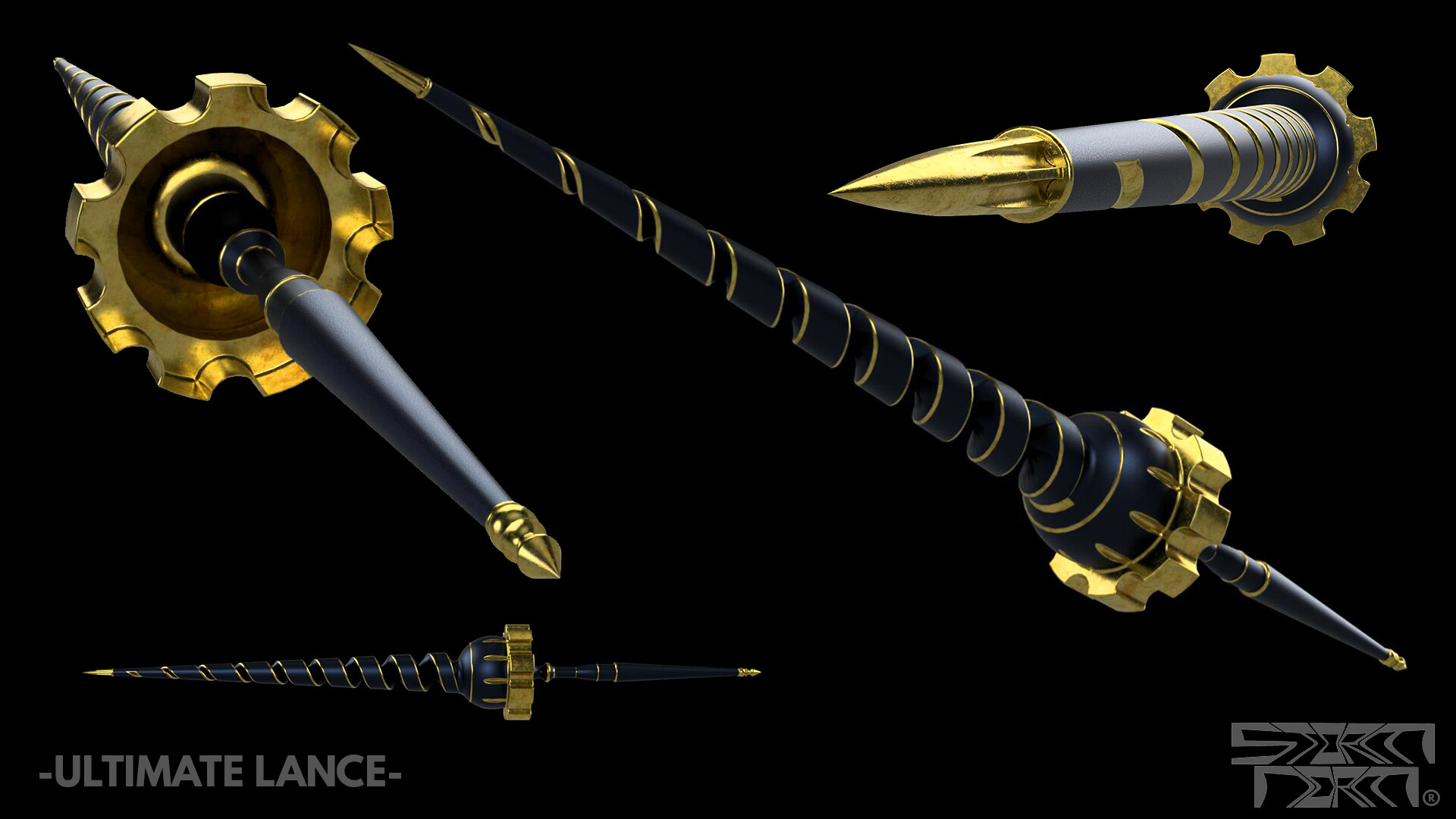 ArtStation - Ultimate Lance Volume 2: Corkscrew Model