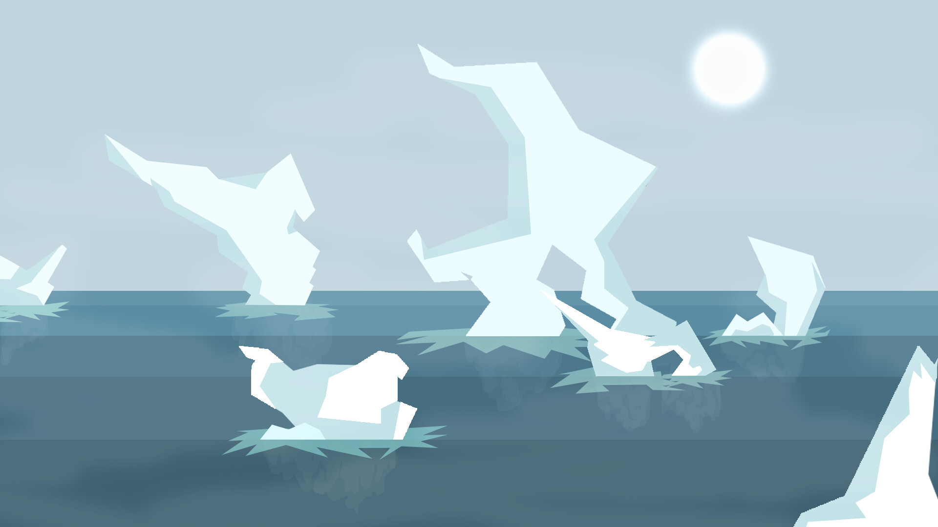 ArtStation - Iceberg como Matte Paint