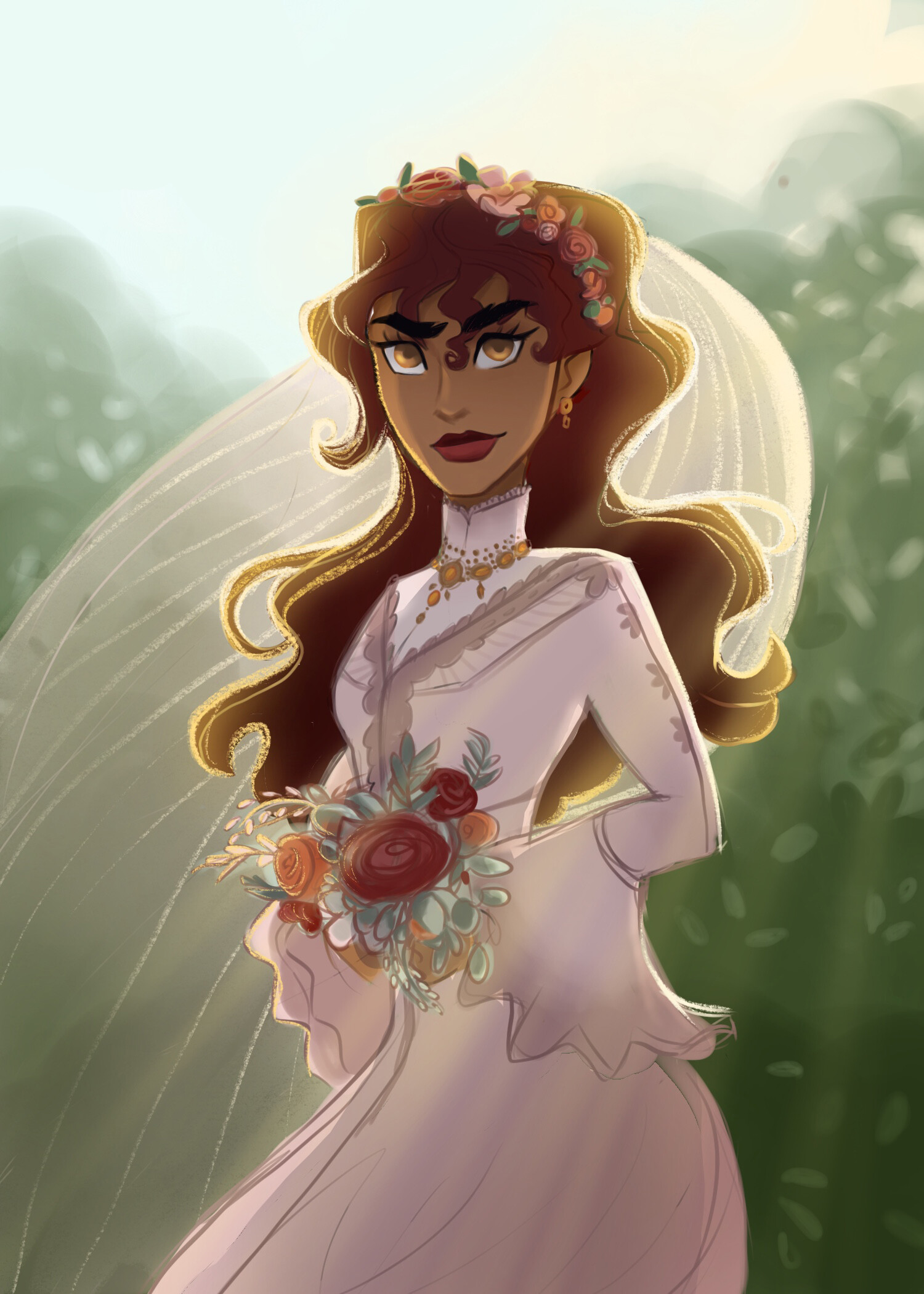 ArtStation - Solana Character Exploration