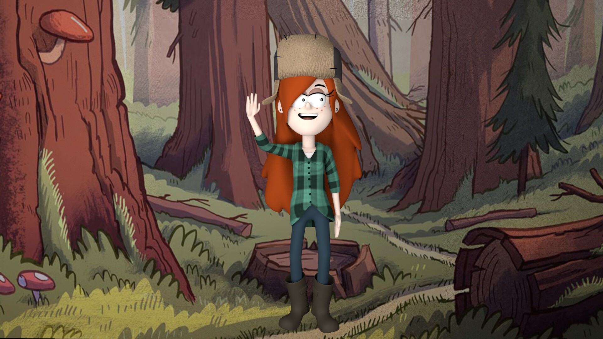 Gravity Falls Wendy Wallpaper