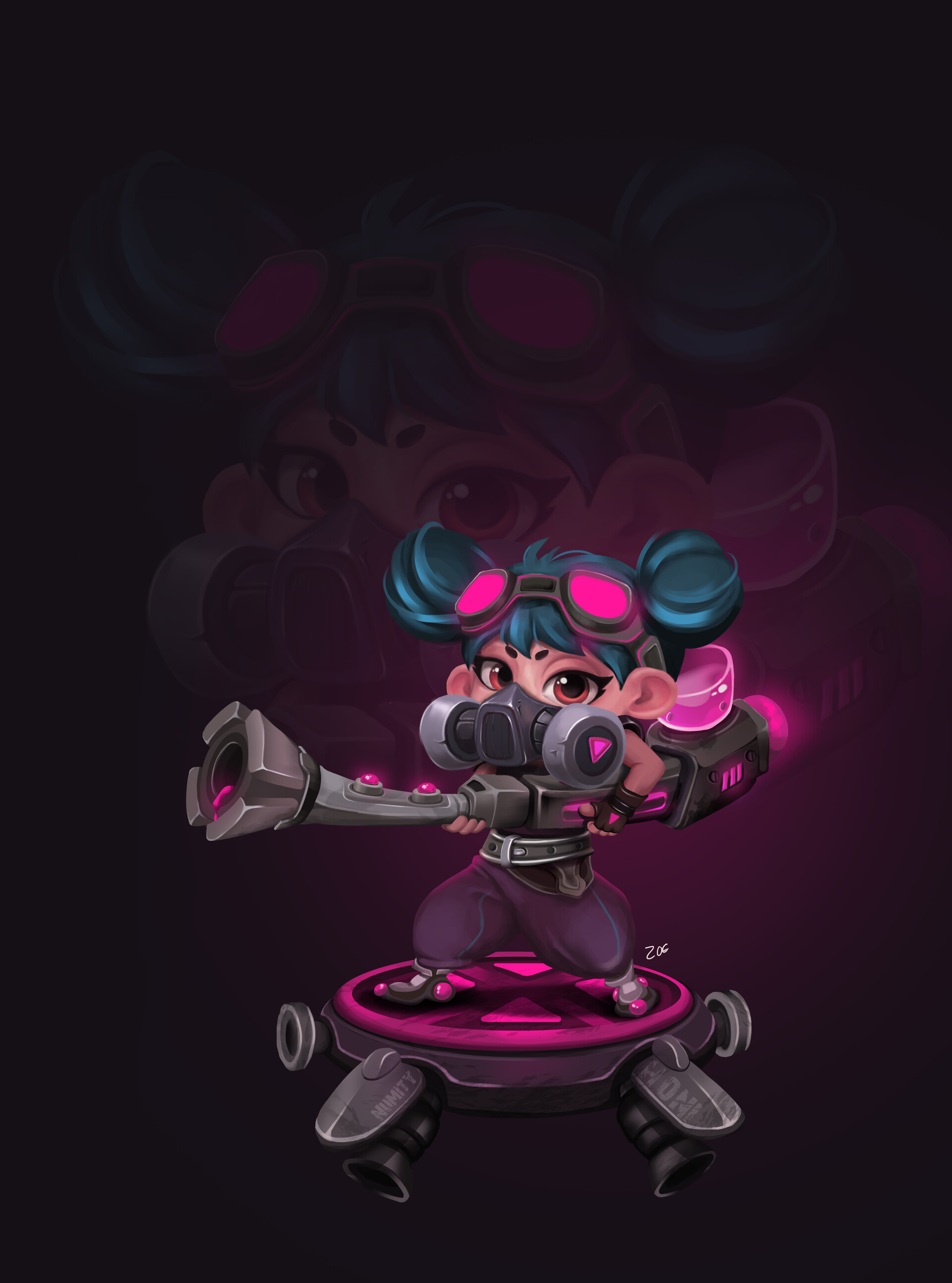 ArtStation - Chibi Cute Character