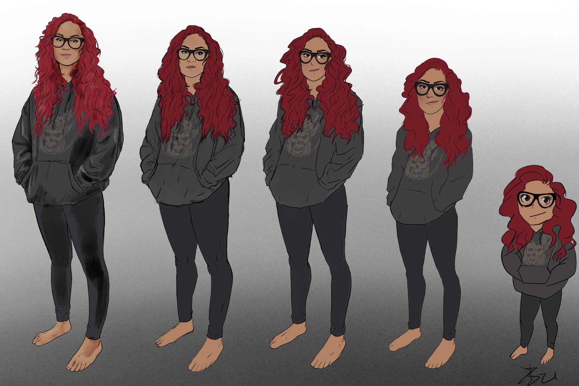 ArtStation - Self Character Style Study