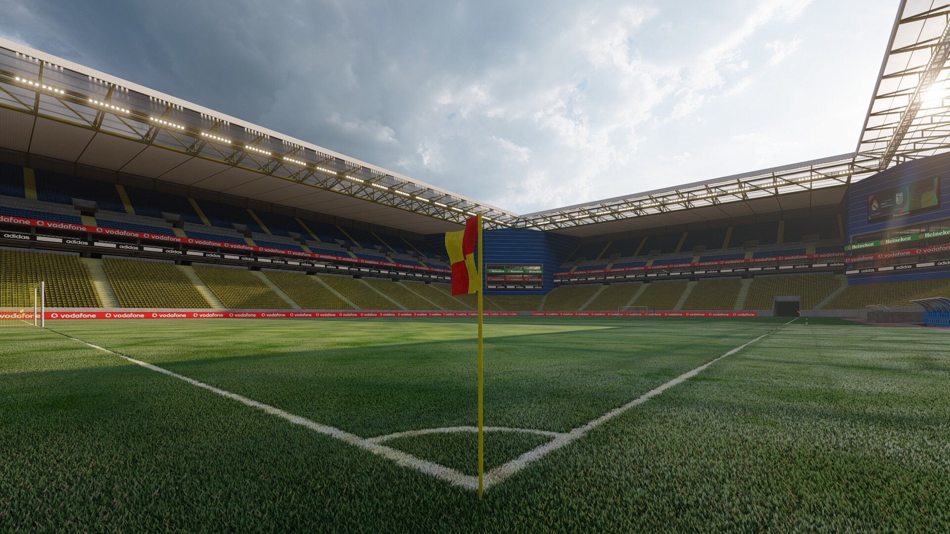 ArtStation - modern stadium