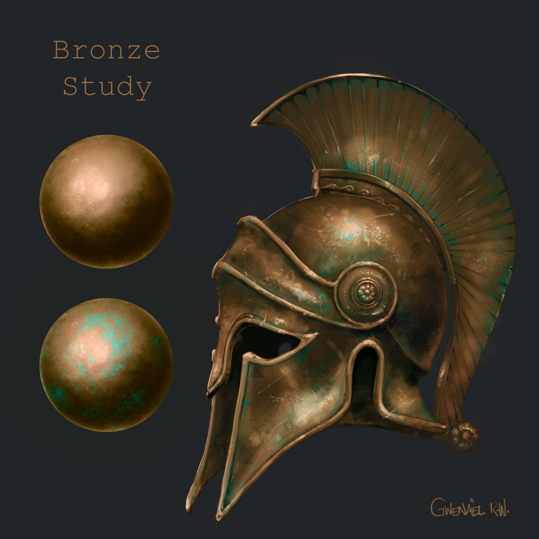 ArtStation - Bronze Study