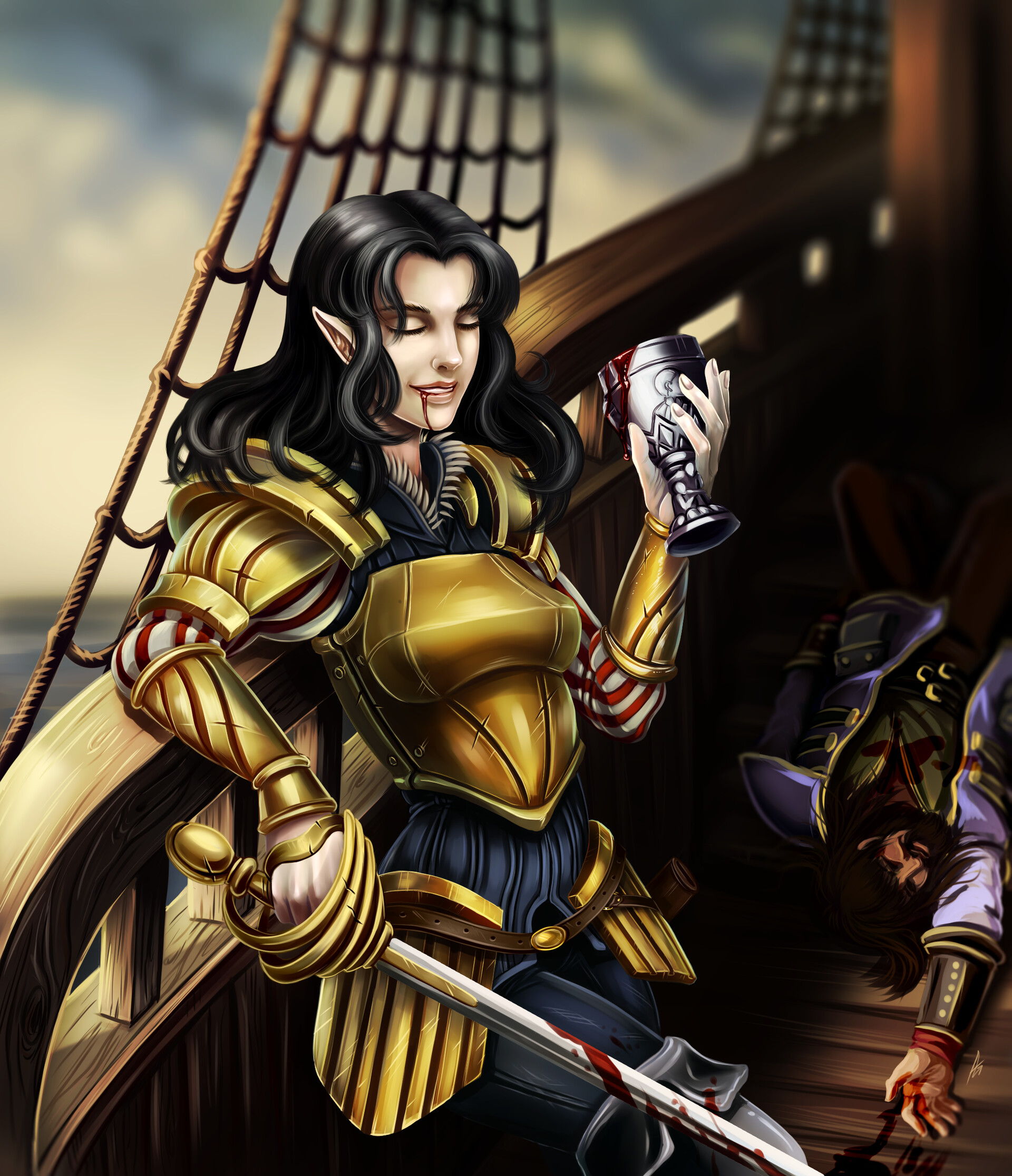 ArtStation - Vampire Soldier