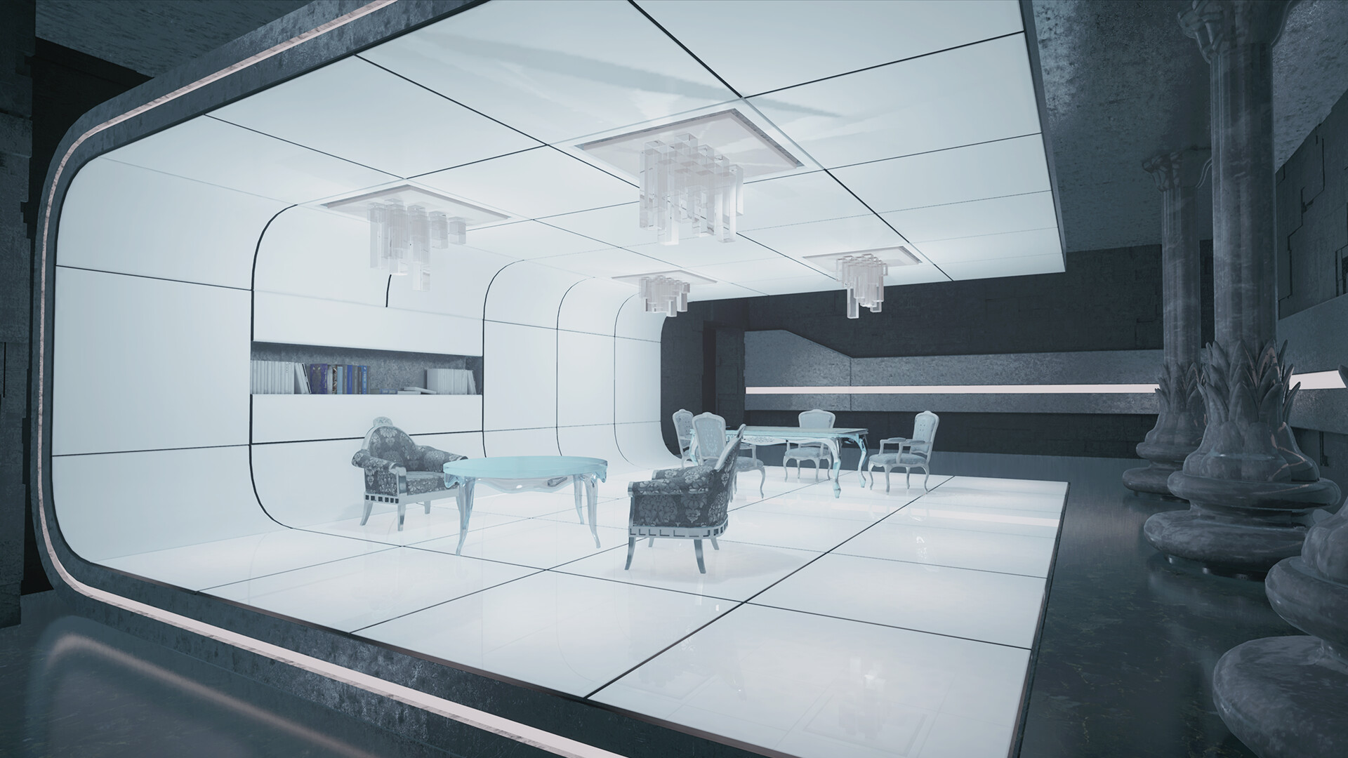 tron interior design