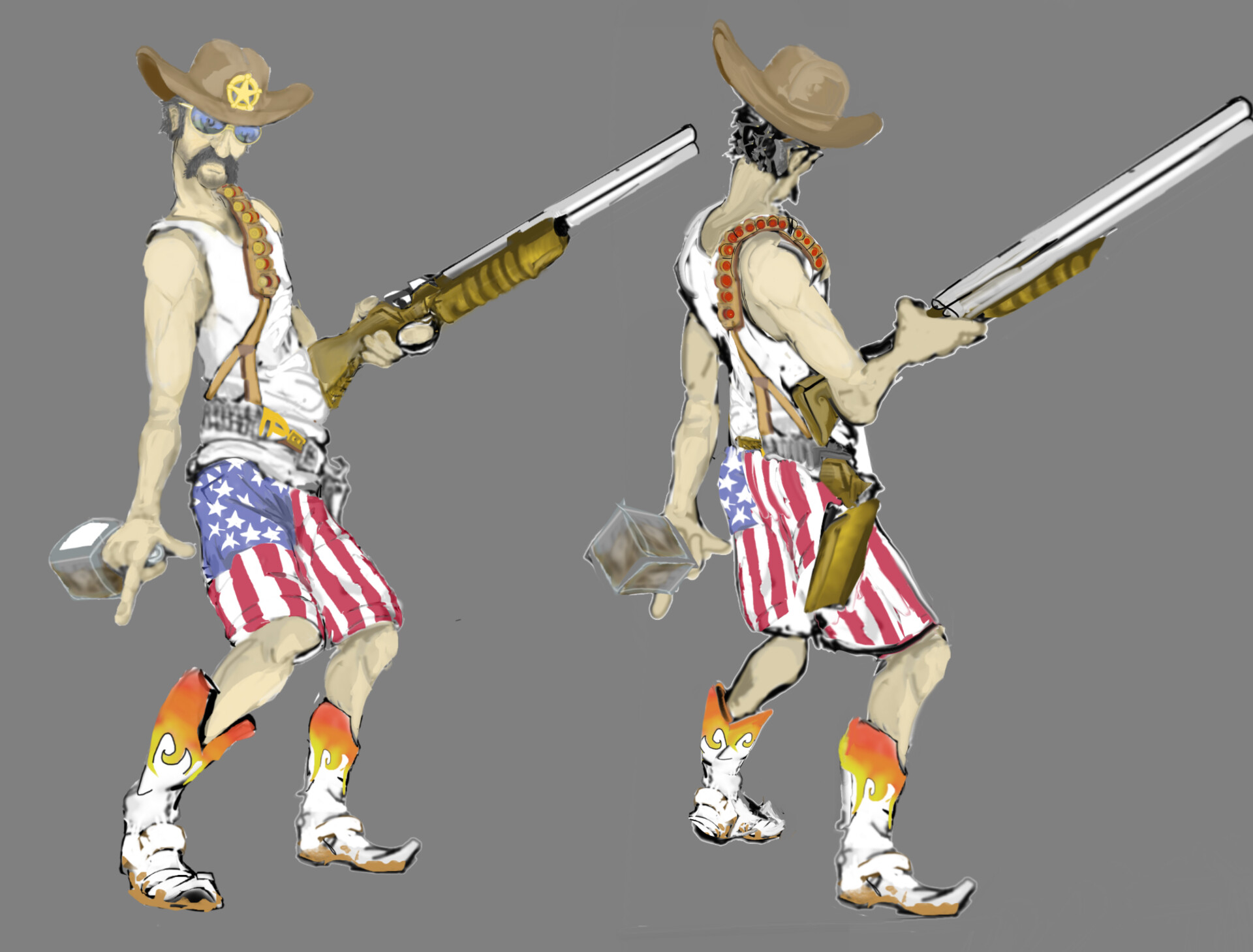 Patrick Rocheleau - Zwar drunk Cowboy