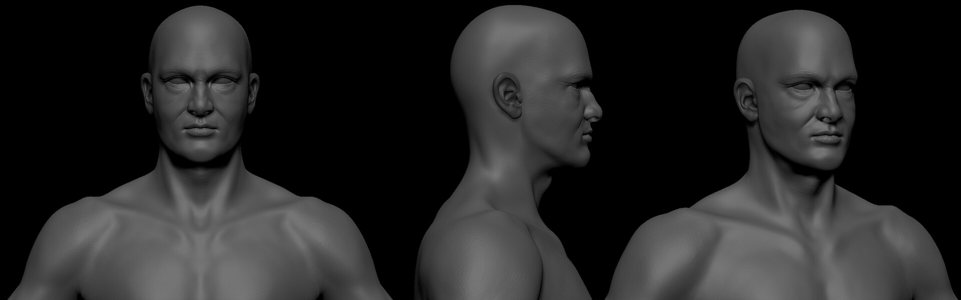 ArtStation - Male anatomy study