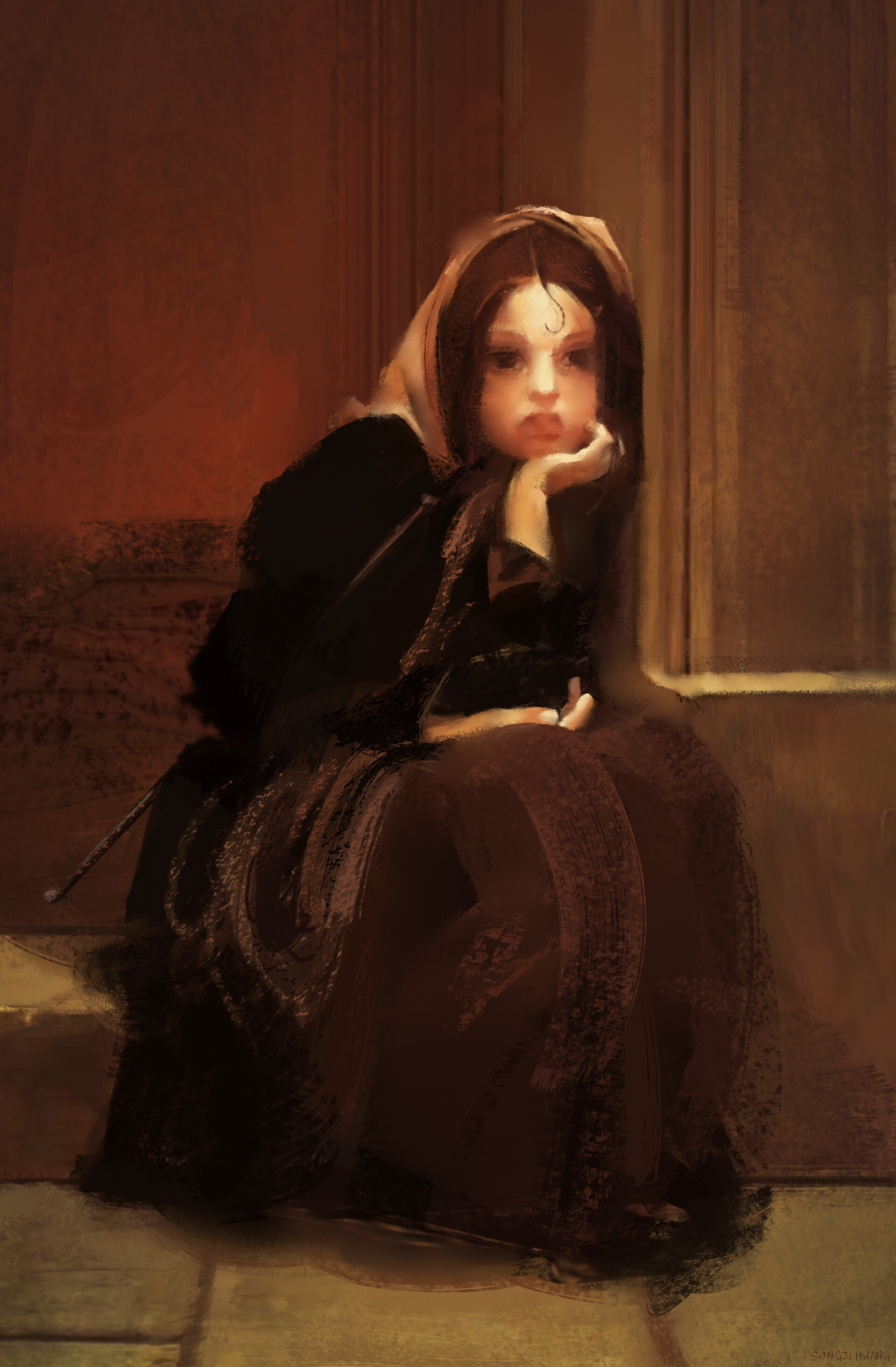 ArtStation - Basket of Ribbons