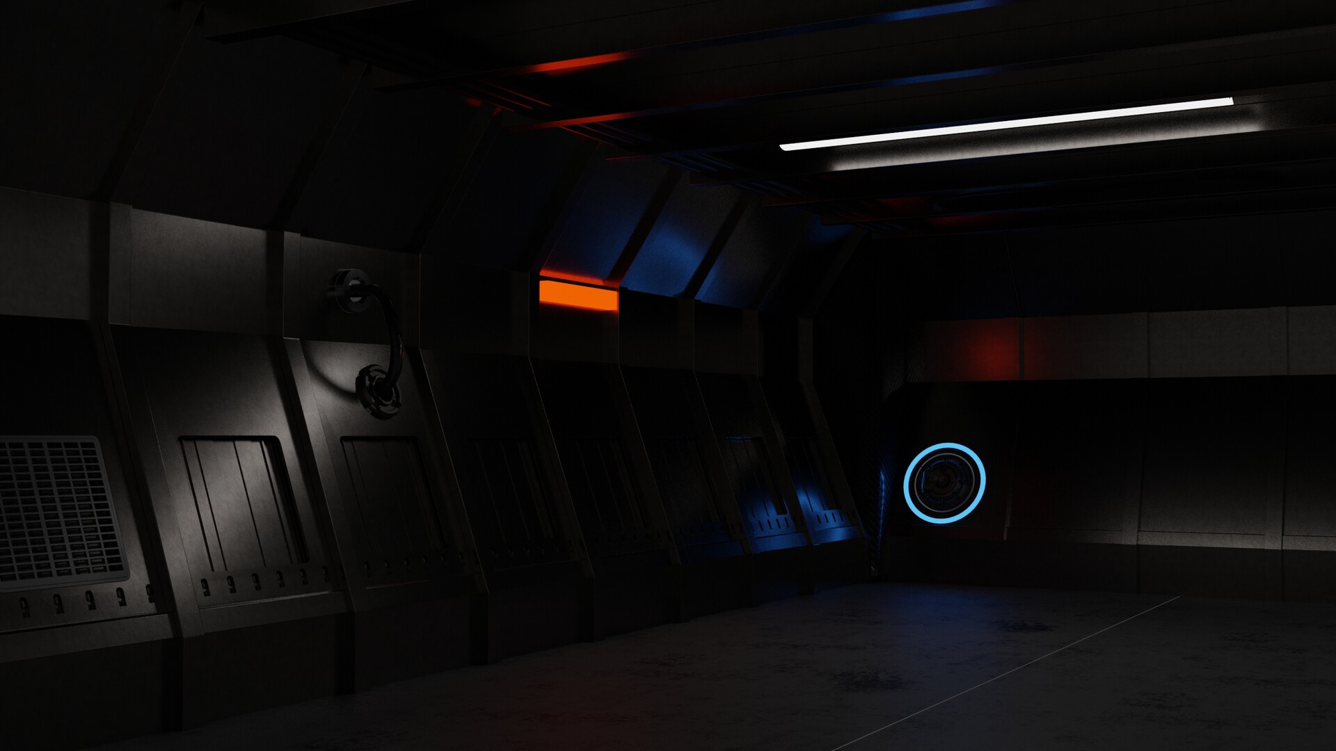 ArtStation - Sci-fi room