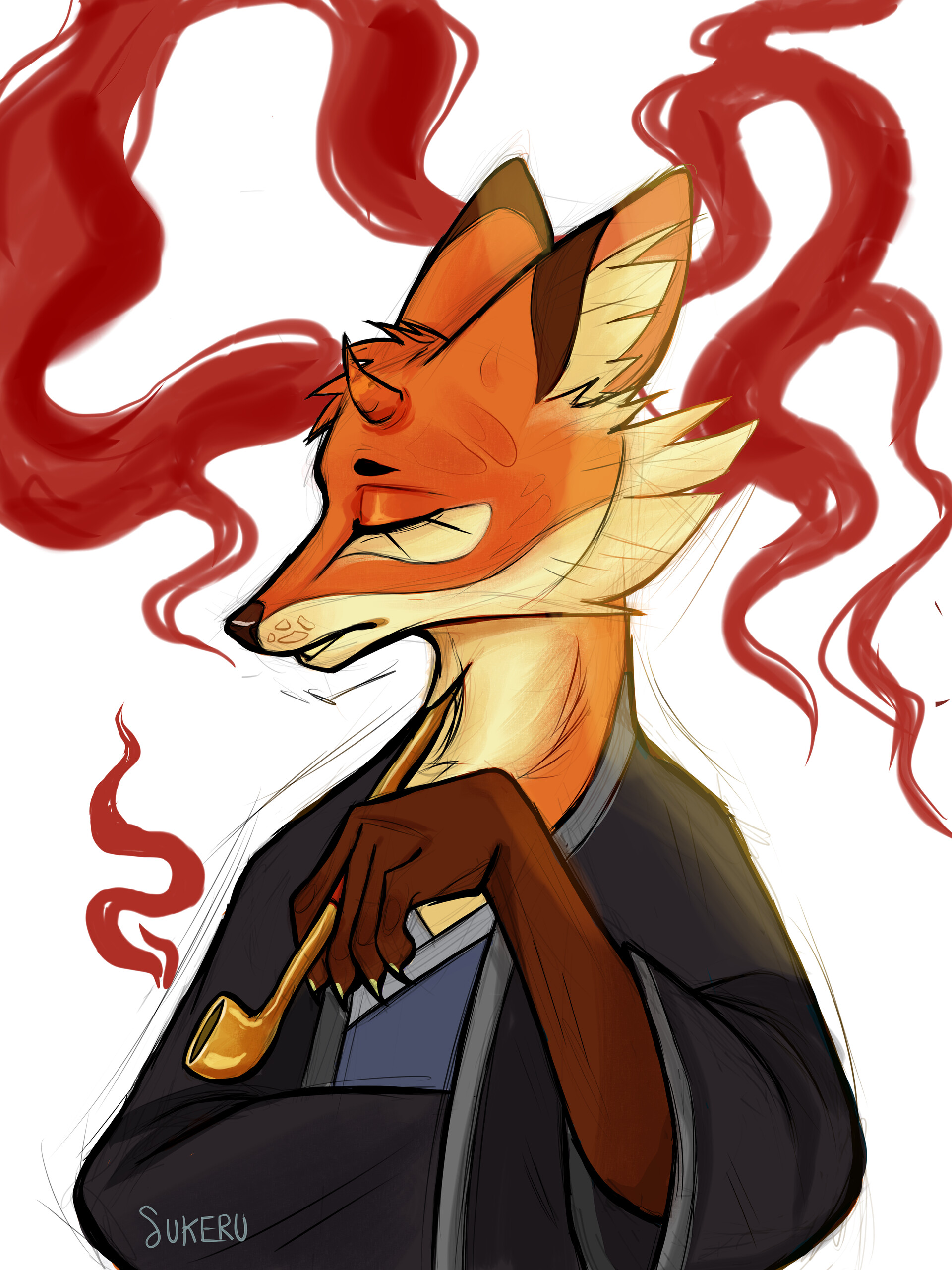 ArtStation - Kitsune Fox