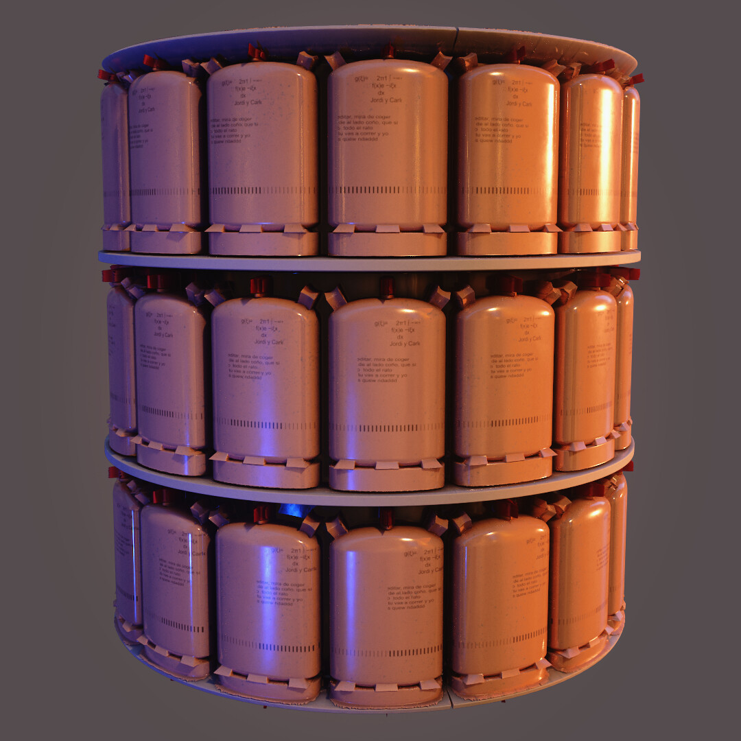 ArtStation - Butane cylinders