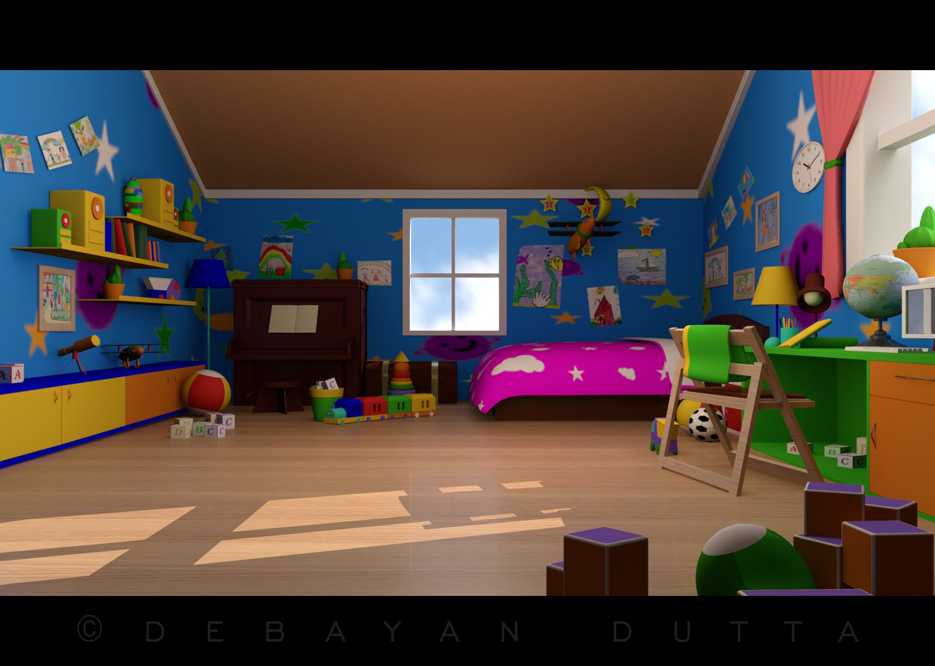 ArtStation - CARTOON BG