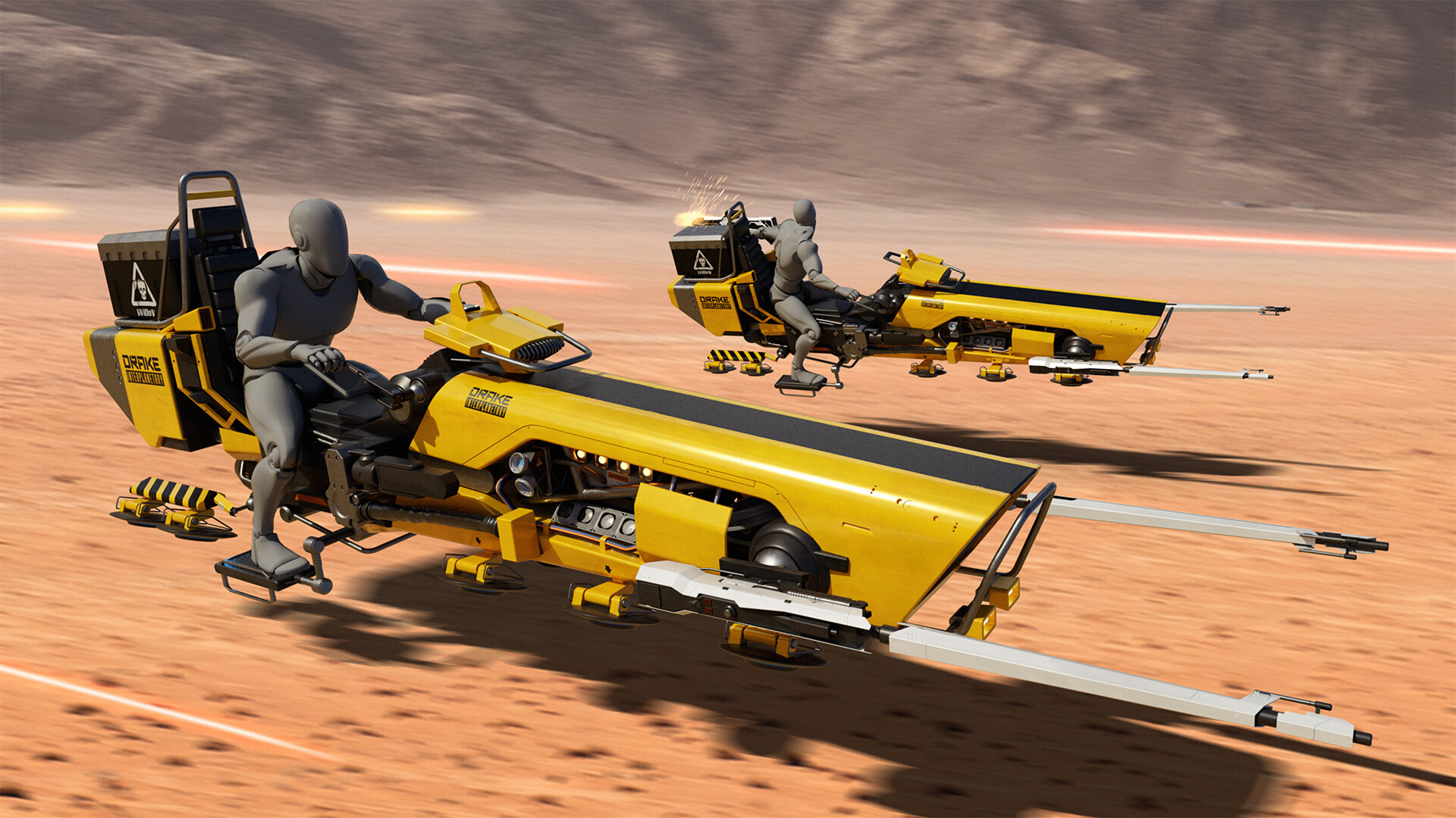 ArtStation - Drake Dragon Fly Concept - Star Citizen Fan Art