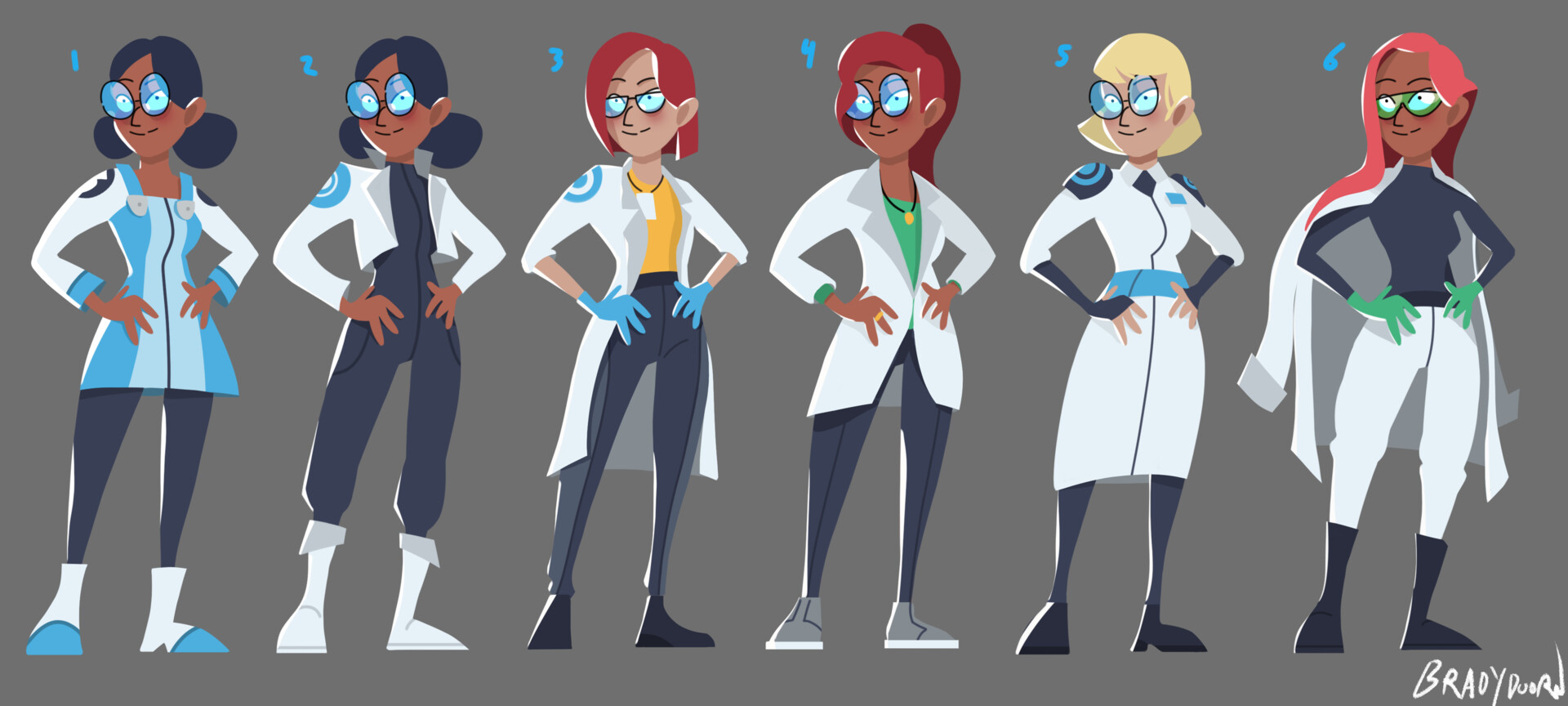 ArtStation - Quirky Scientist Concepts