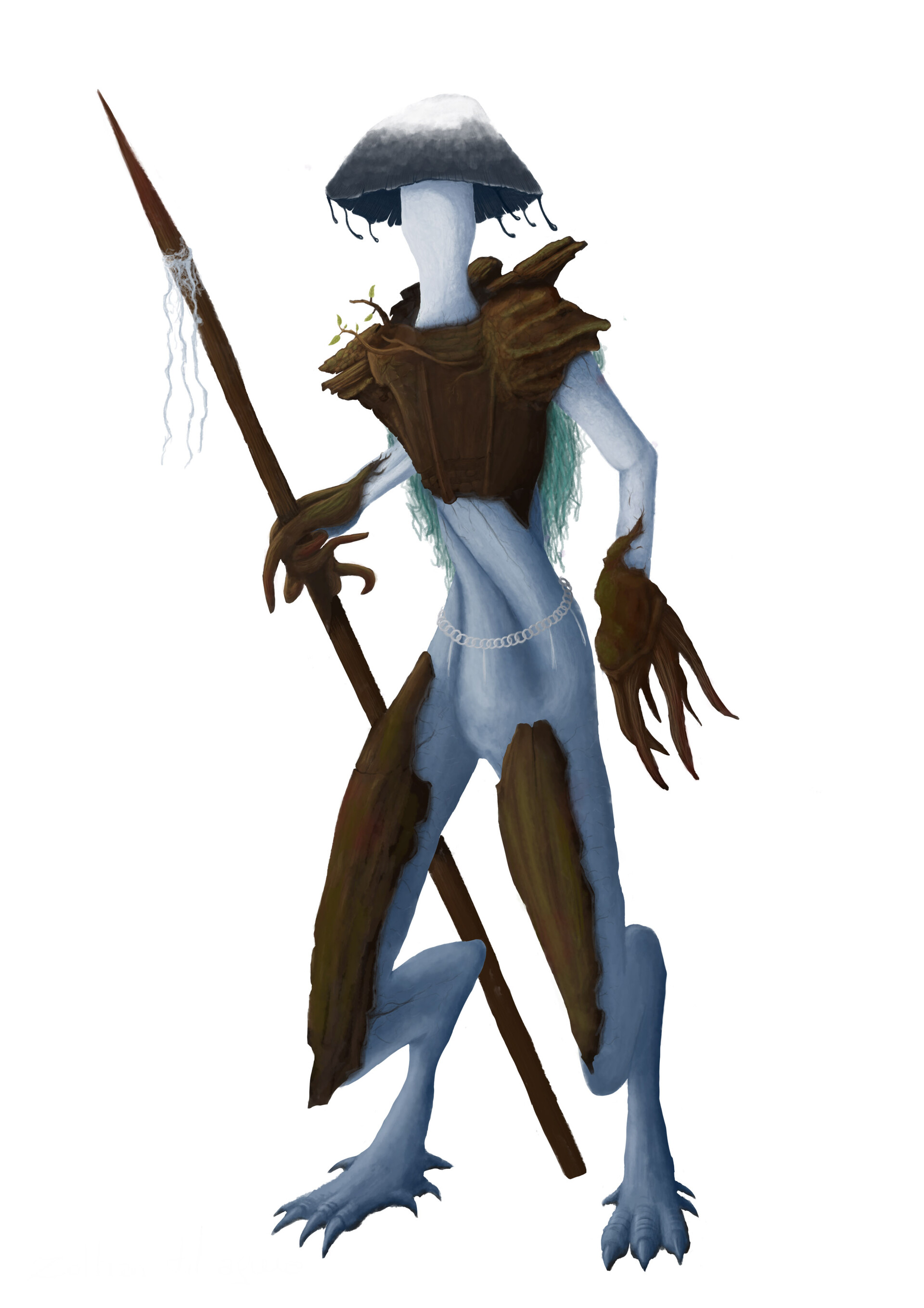 ArtStation - Mushroom creature