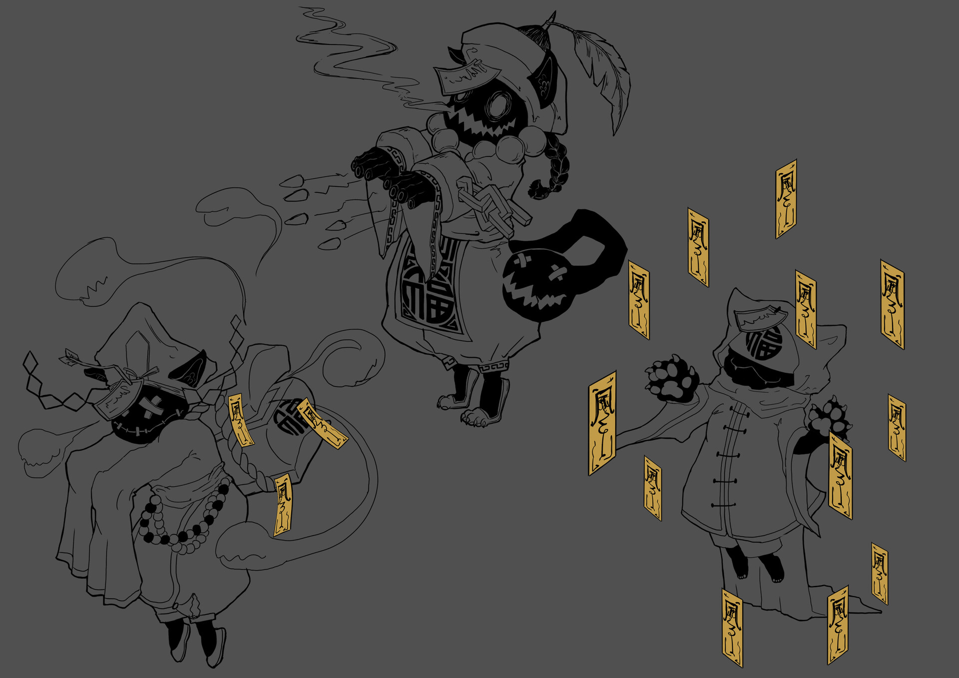 ArtStation - zombie cat