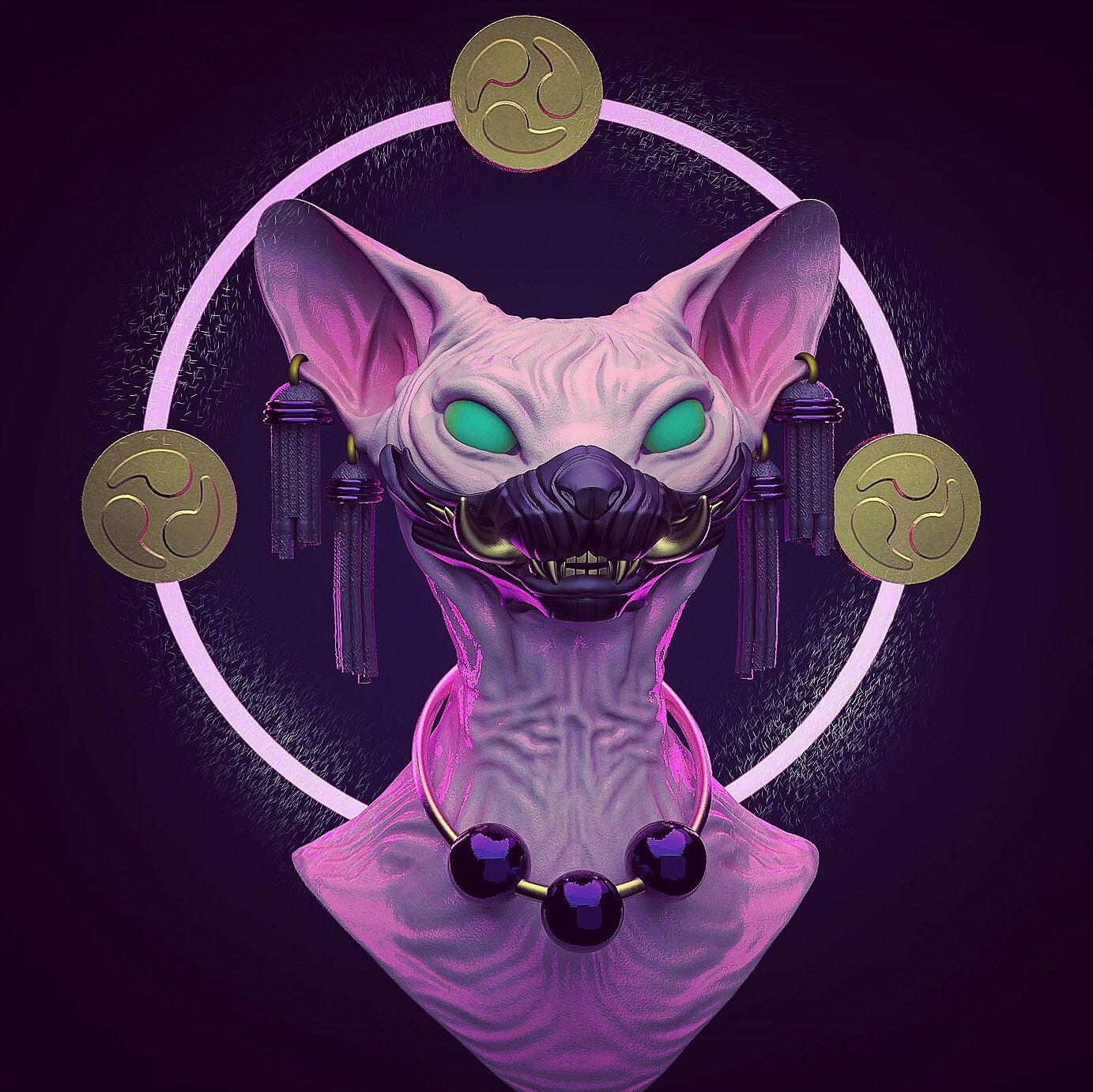 ArtStation - Oni Kitty