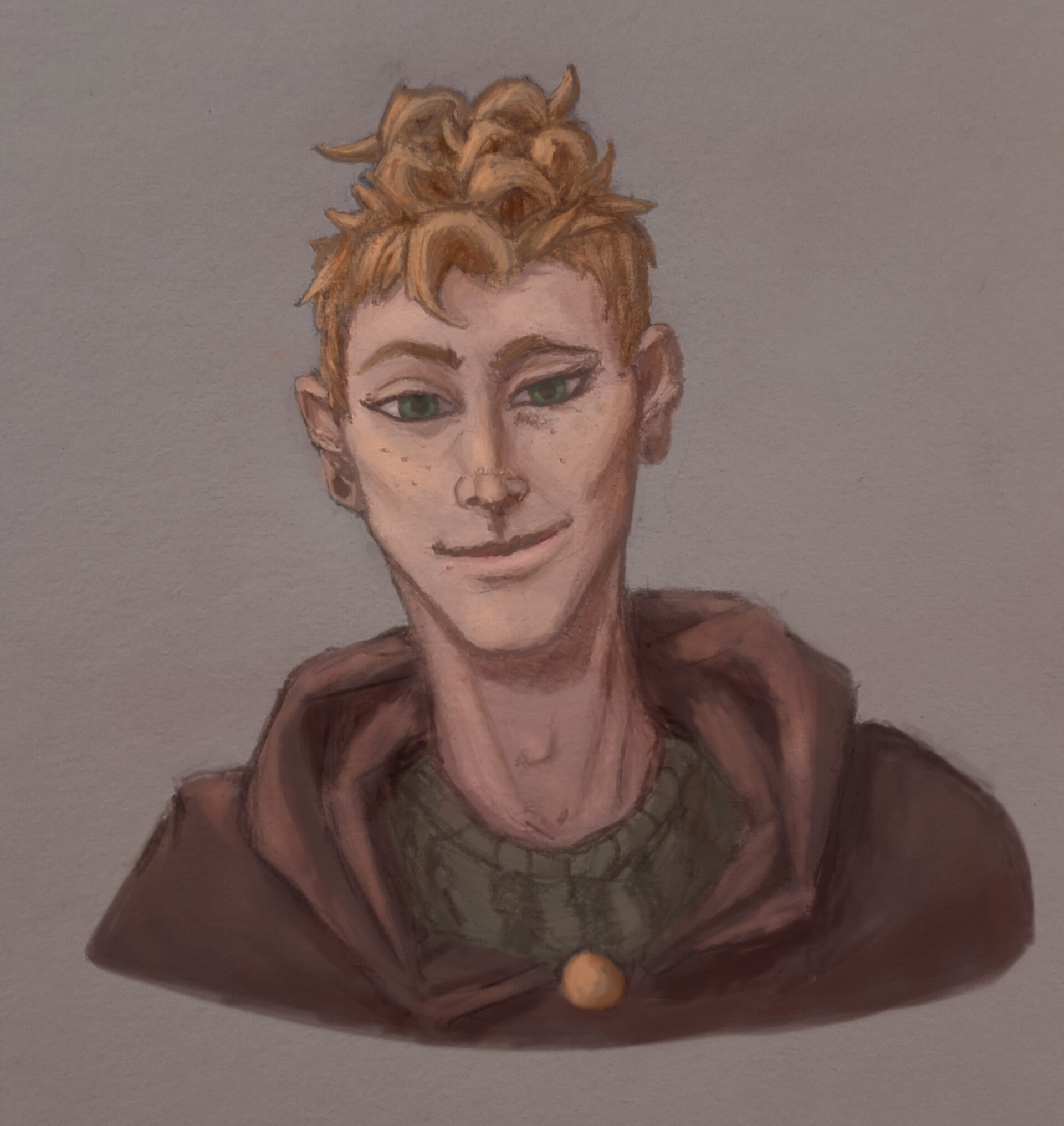 ArtStation - Human OC Bust Sketch