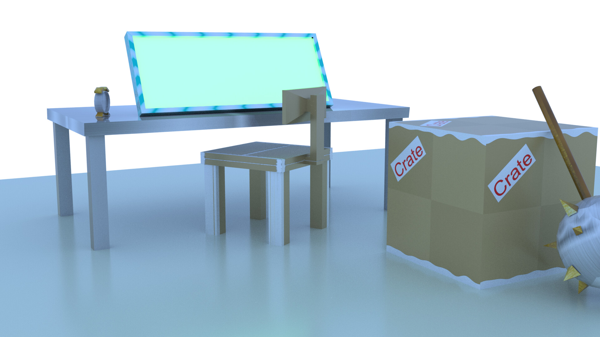 ArtStation - Unwrapping Models - Game Graphics