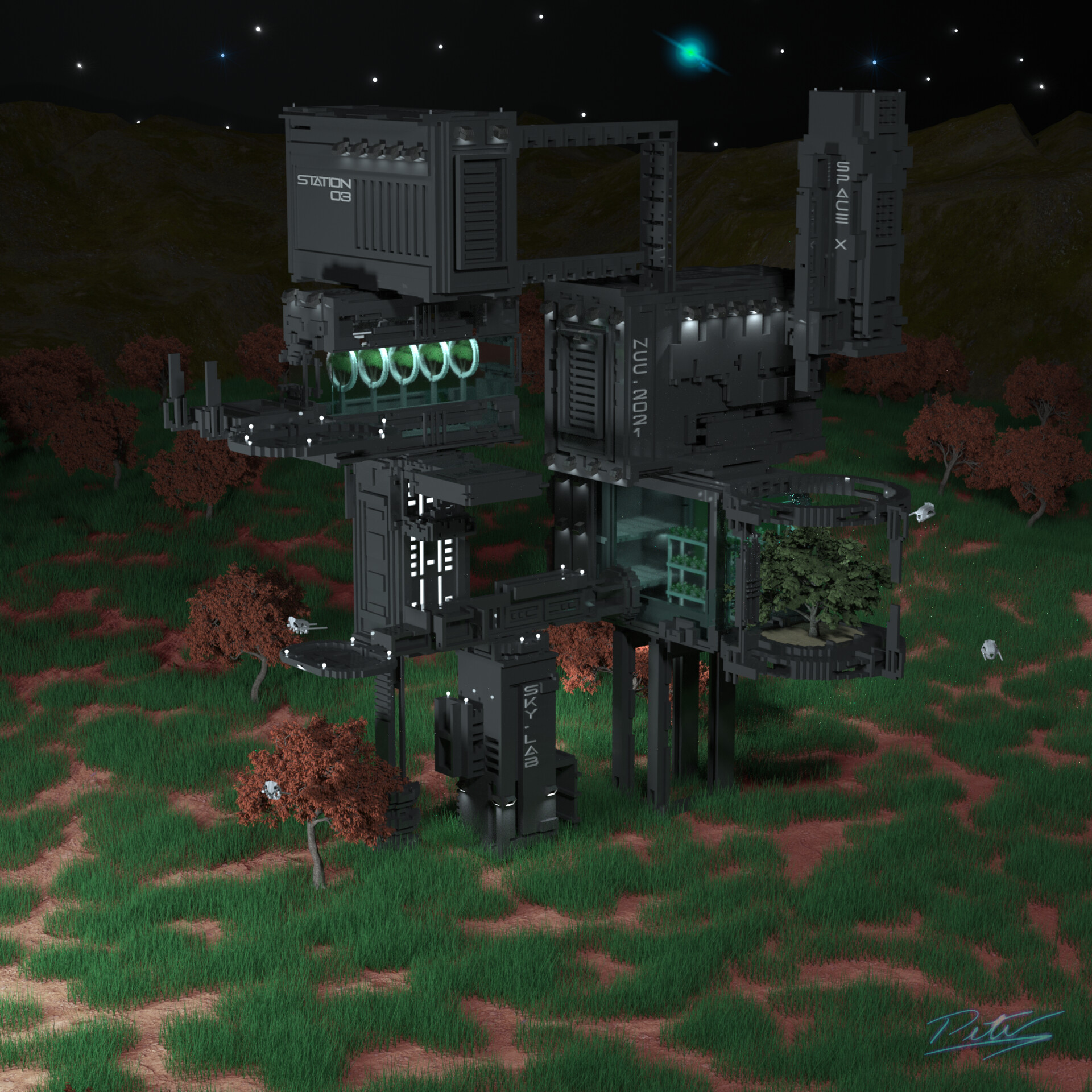 ArtStation - P R O J E C T - M A R S II