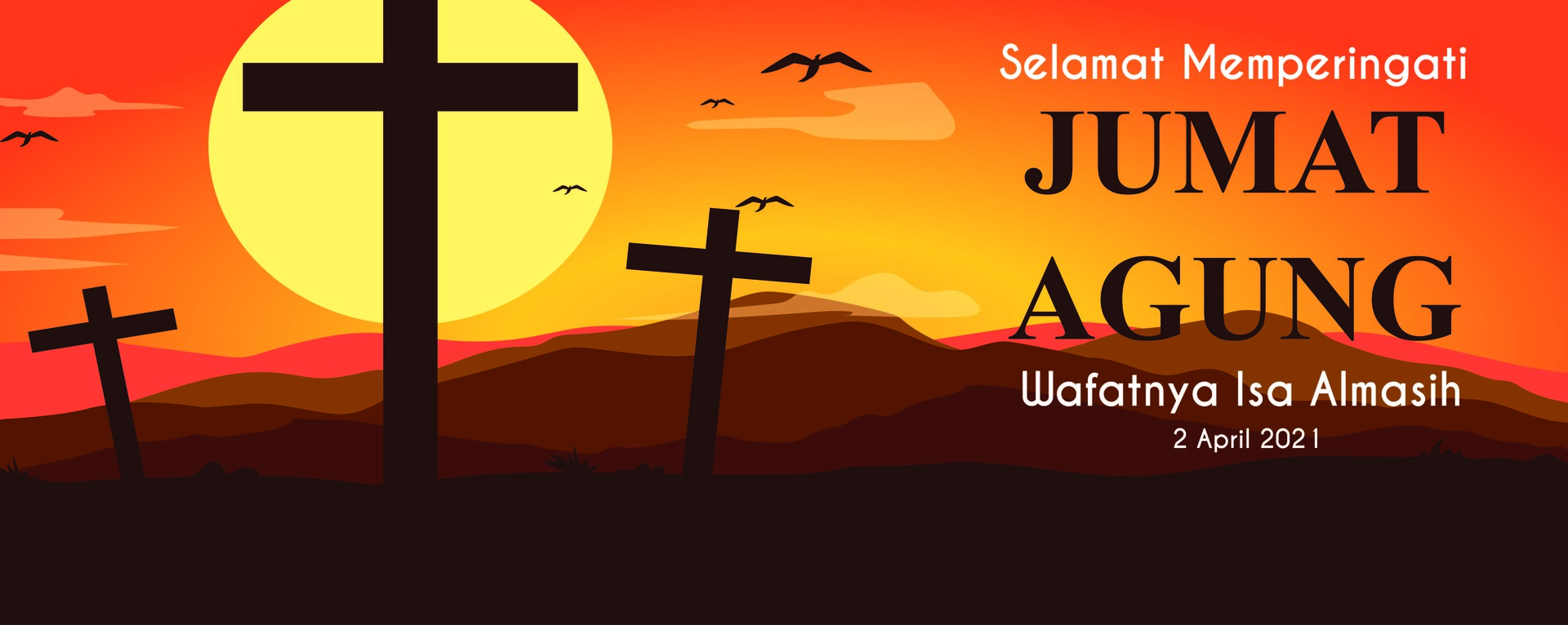 ArtStation - Banner Jumat Agung