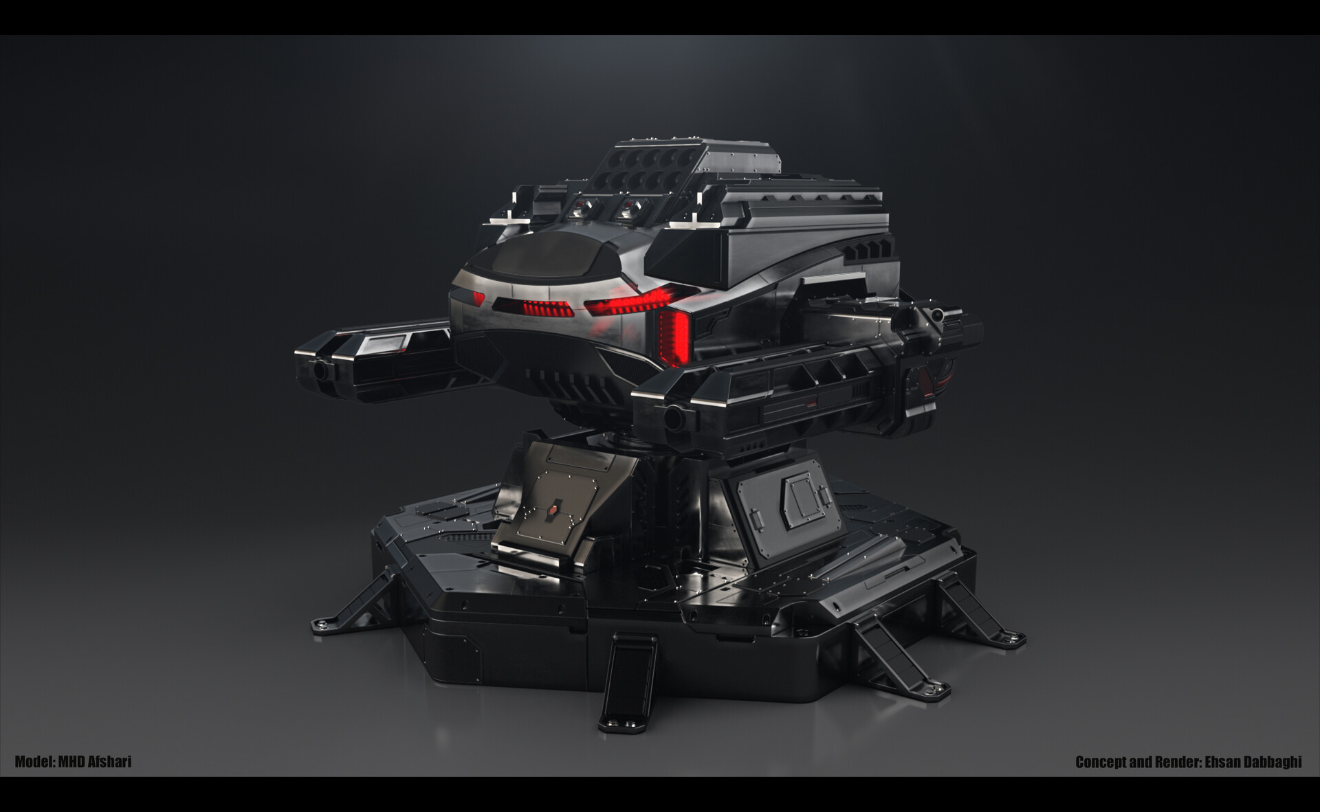 ArtStation - Turret Hard Surface