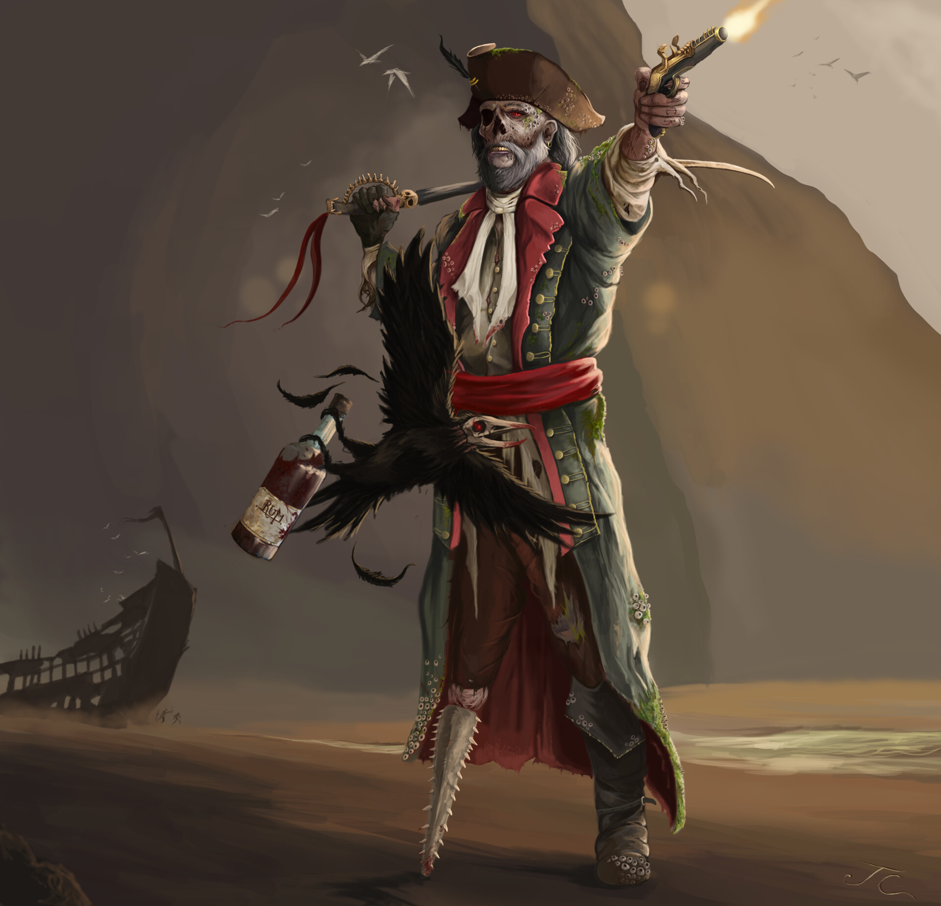ArtStation - More Rum for the pirates