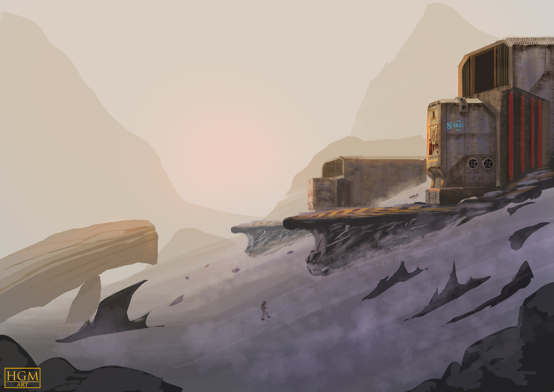 ArtStation - sci-fi environment concept