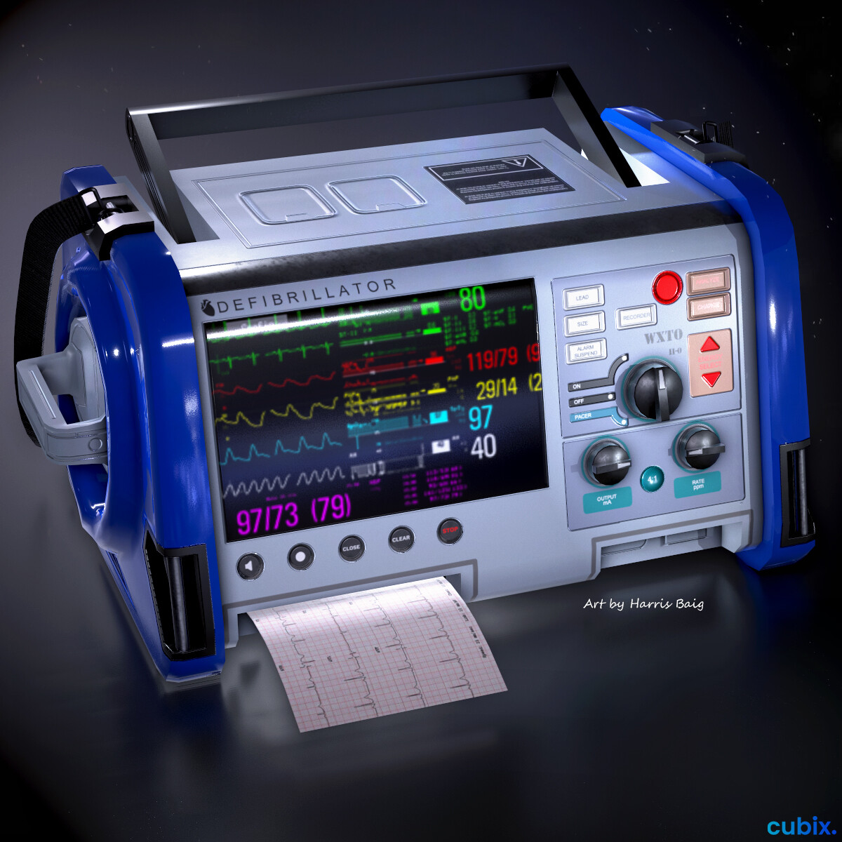 ArtStation - Defibrillator