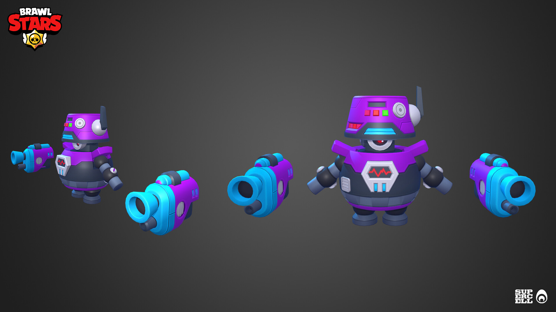 Ocellus - SERVICES - Brawl Stars - D4R-RY1 - Darryl Skin