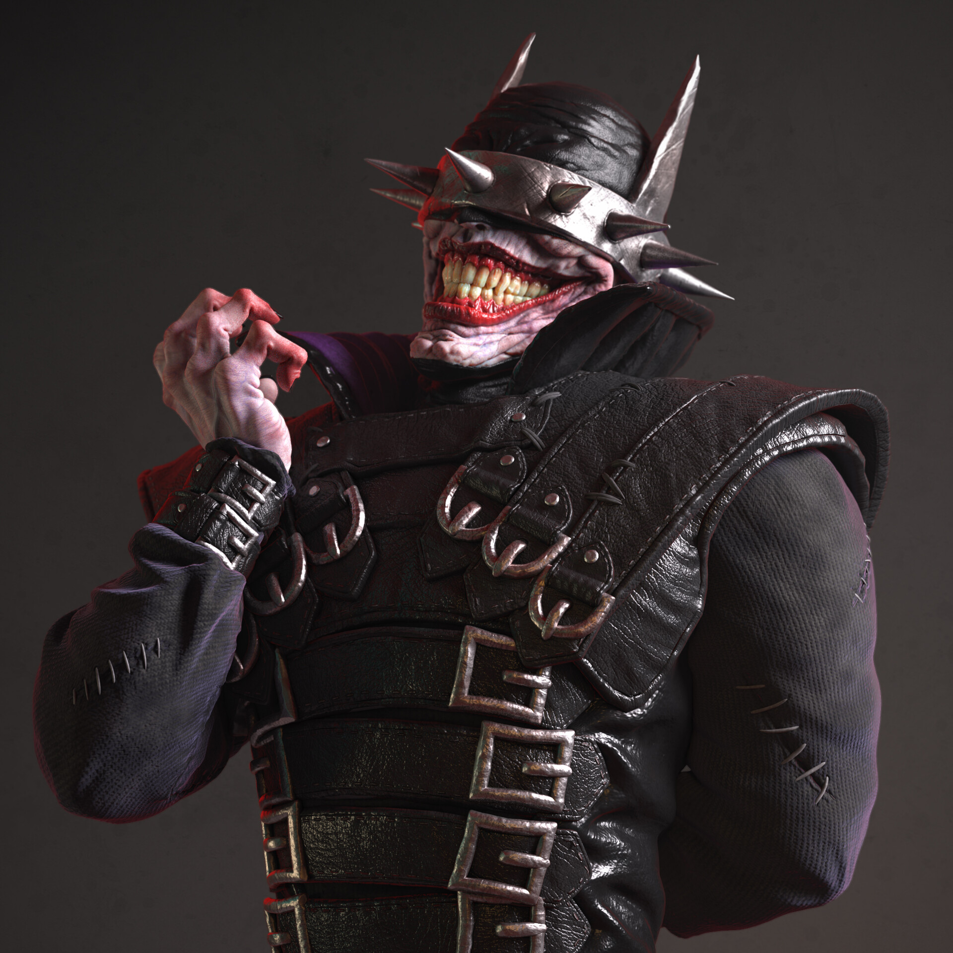 batman who laughs render