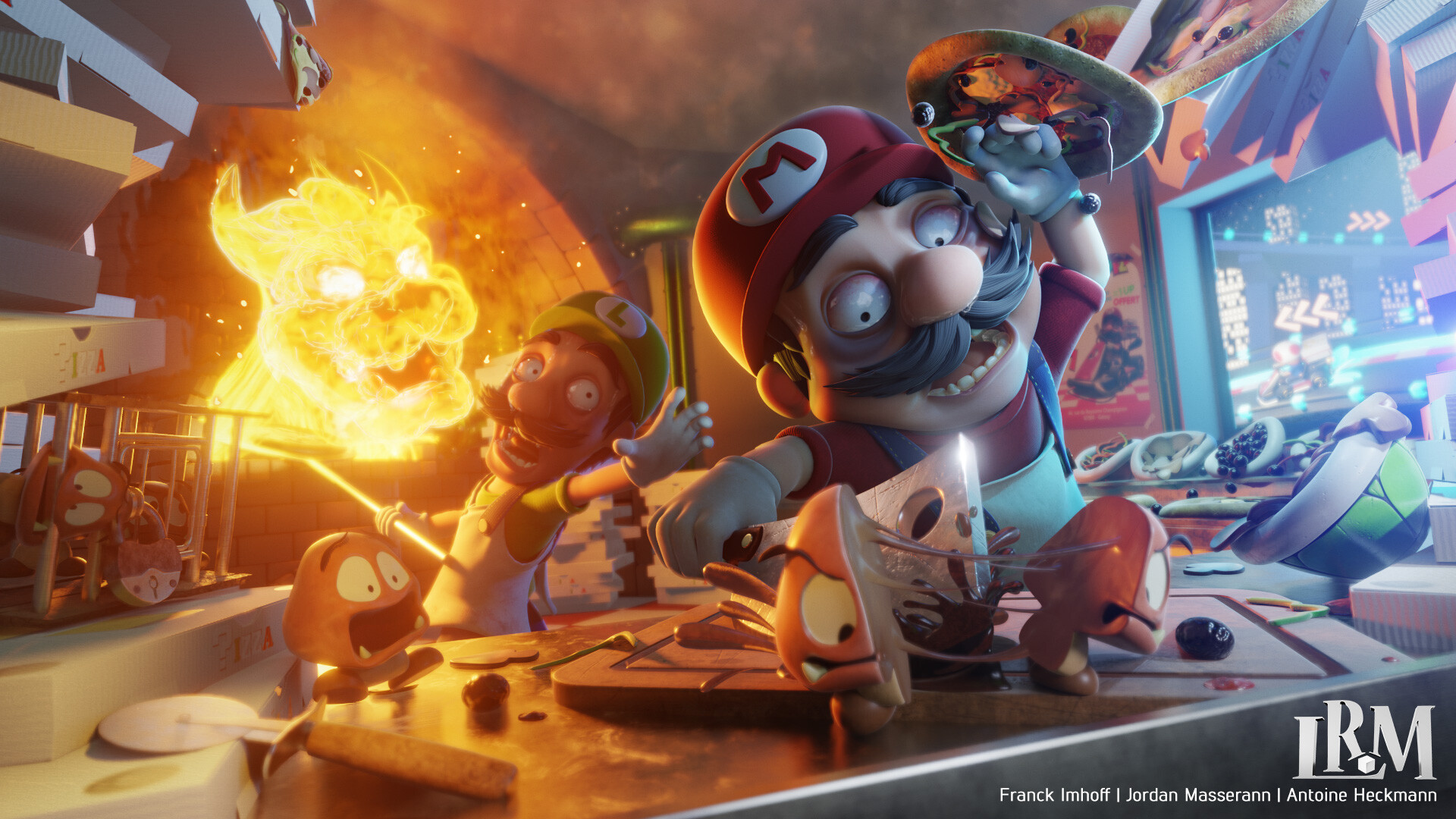 ArtStation - Mario Pizza