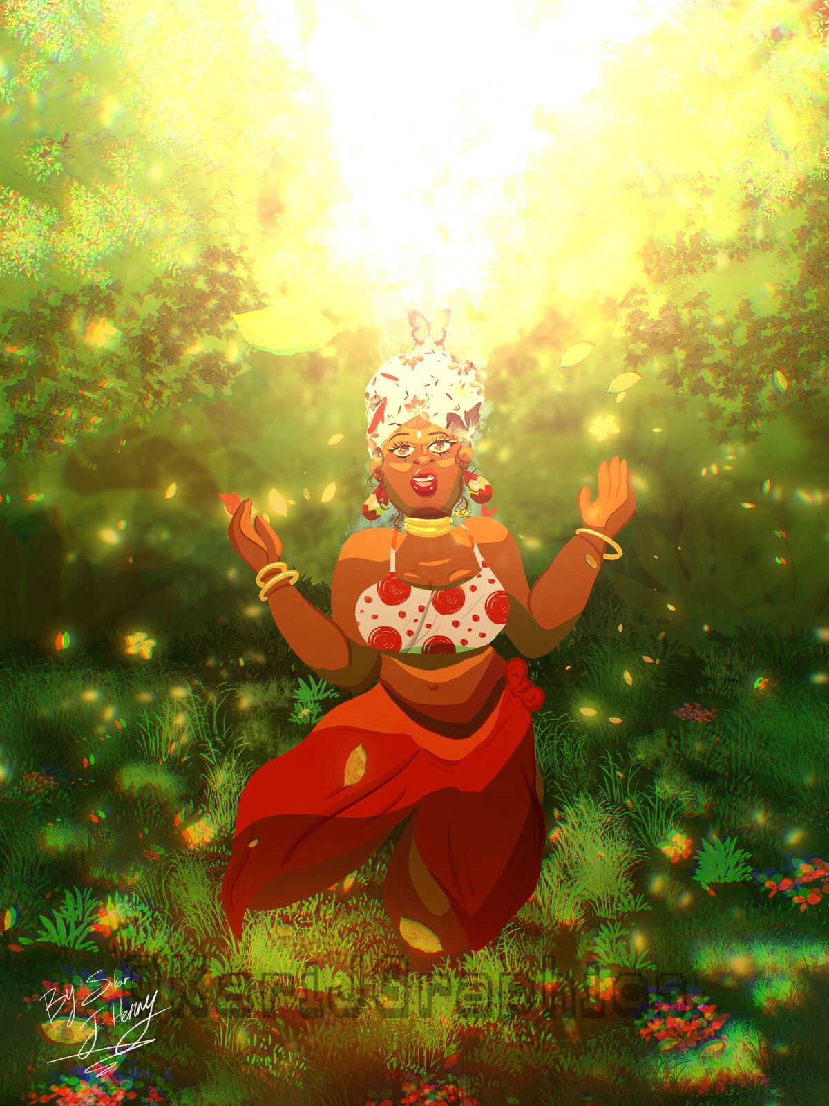 Sikari Henry (KariJGraphics)- Digital Illustration Portfolio, 3D Black ...