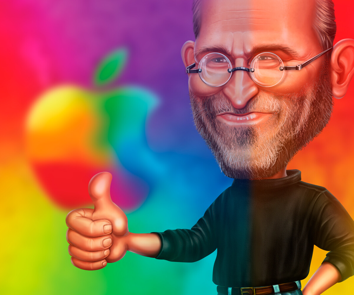 ArtStation - Steve Jobs as a next Celebrity Character