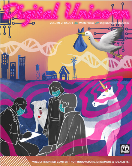 ArtStation - DIGITAL UNICORN MAGAZINE COVERS